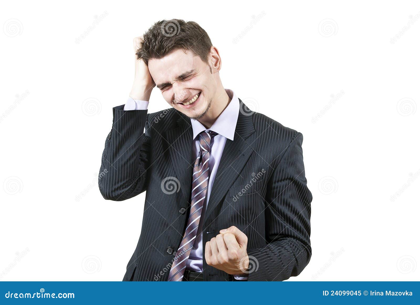 The guy was disappointed stock image. Image of face, natural - 24099045