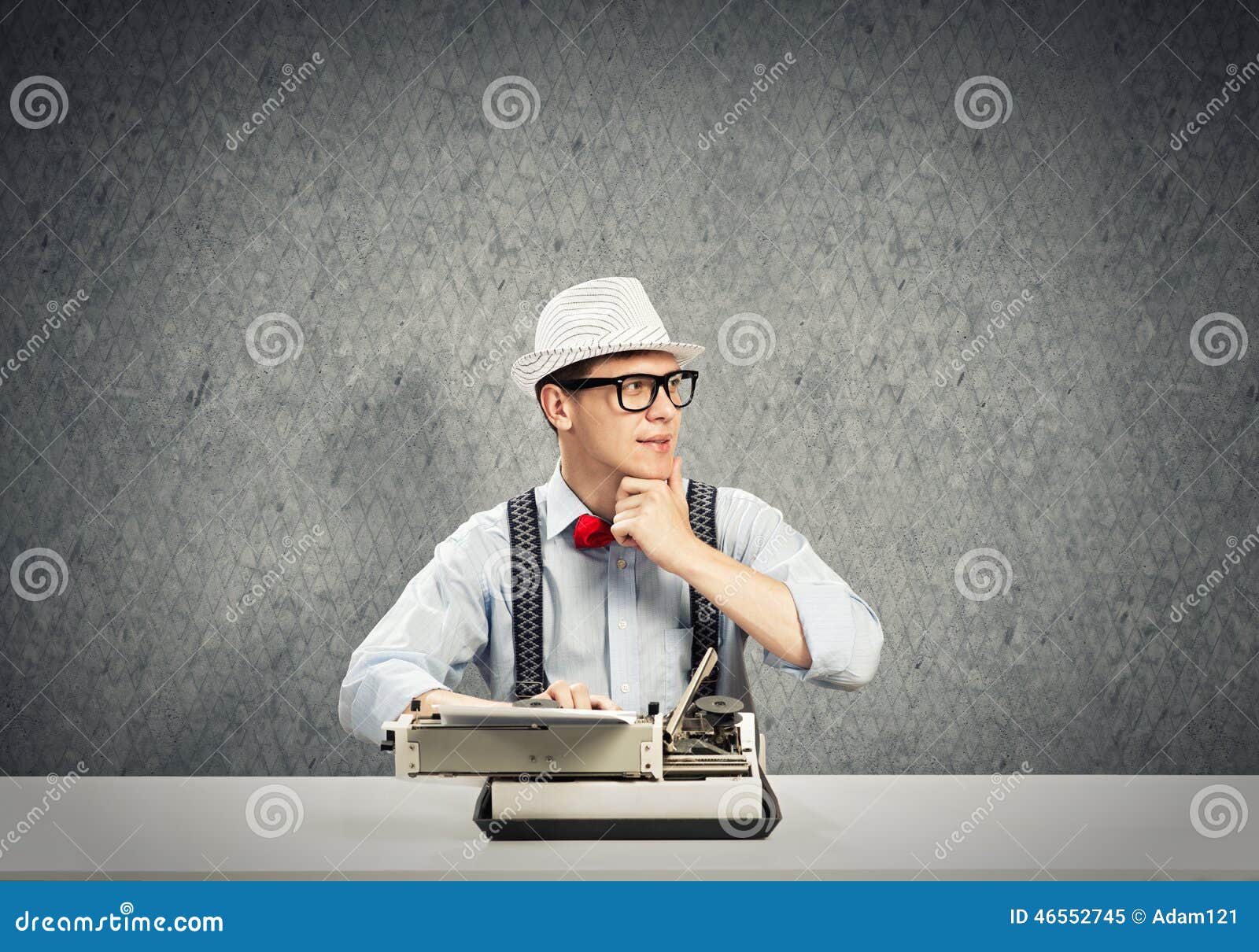 Guy writer stock image. Image of create, novelist, journalism - 46552745