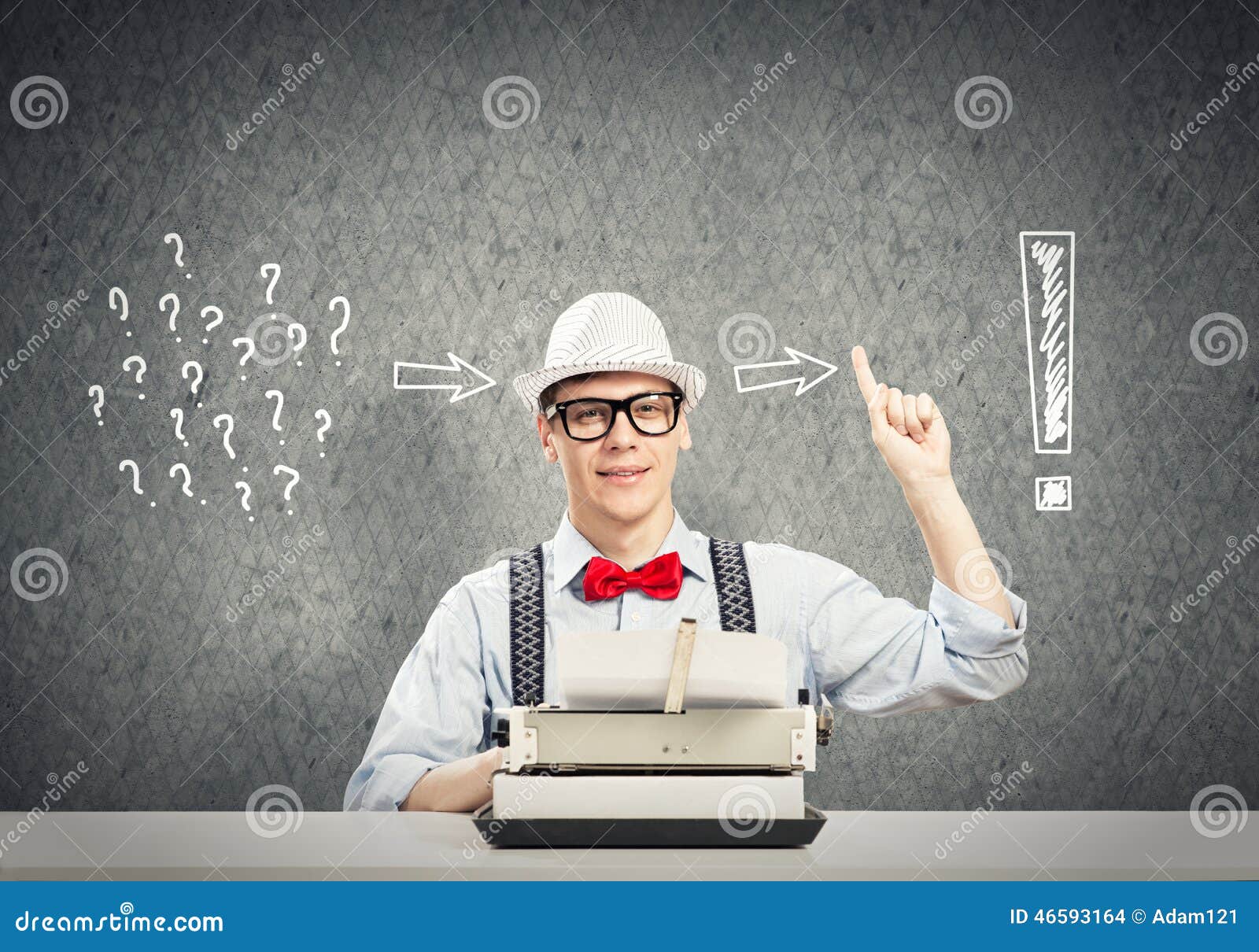 Guy writer stock photo. Image of sitting, author, student - 46593164