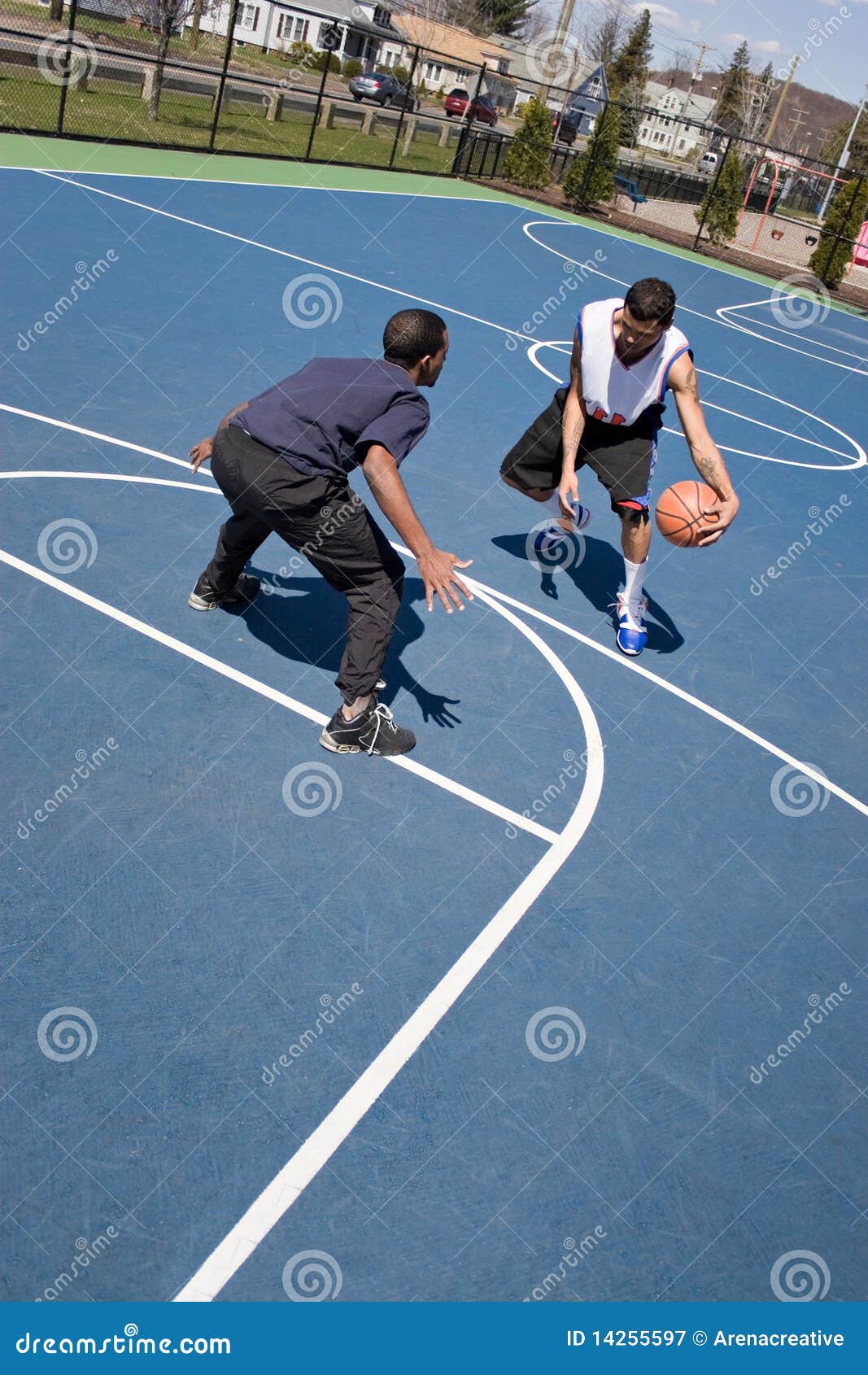 Guys Playing Basketball stock image. Image of ball, fitness - 14255597