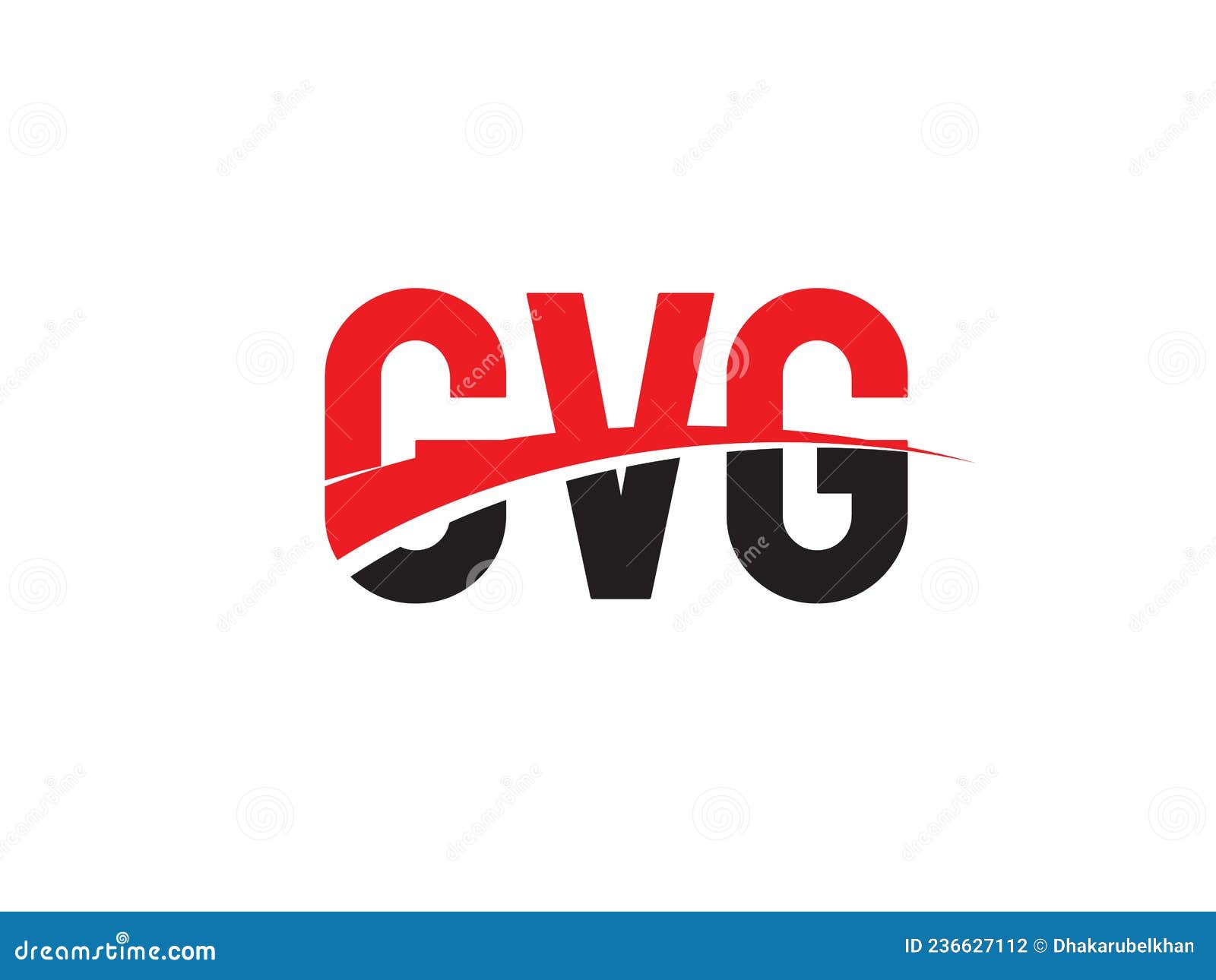 GVG Letter Initial Logo Design Vector Illustration Stock Vector ...