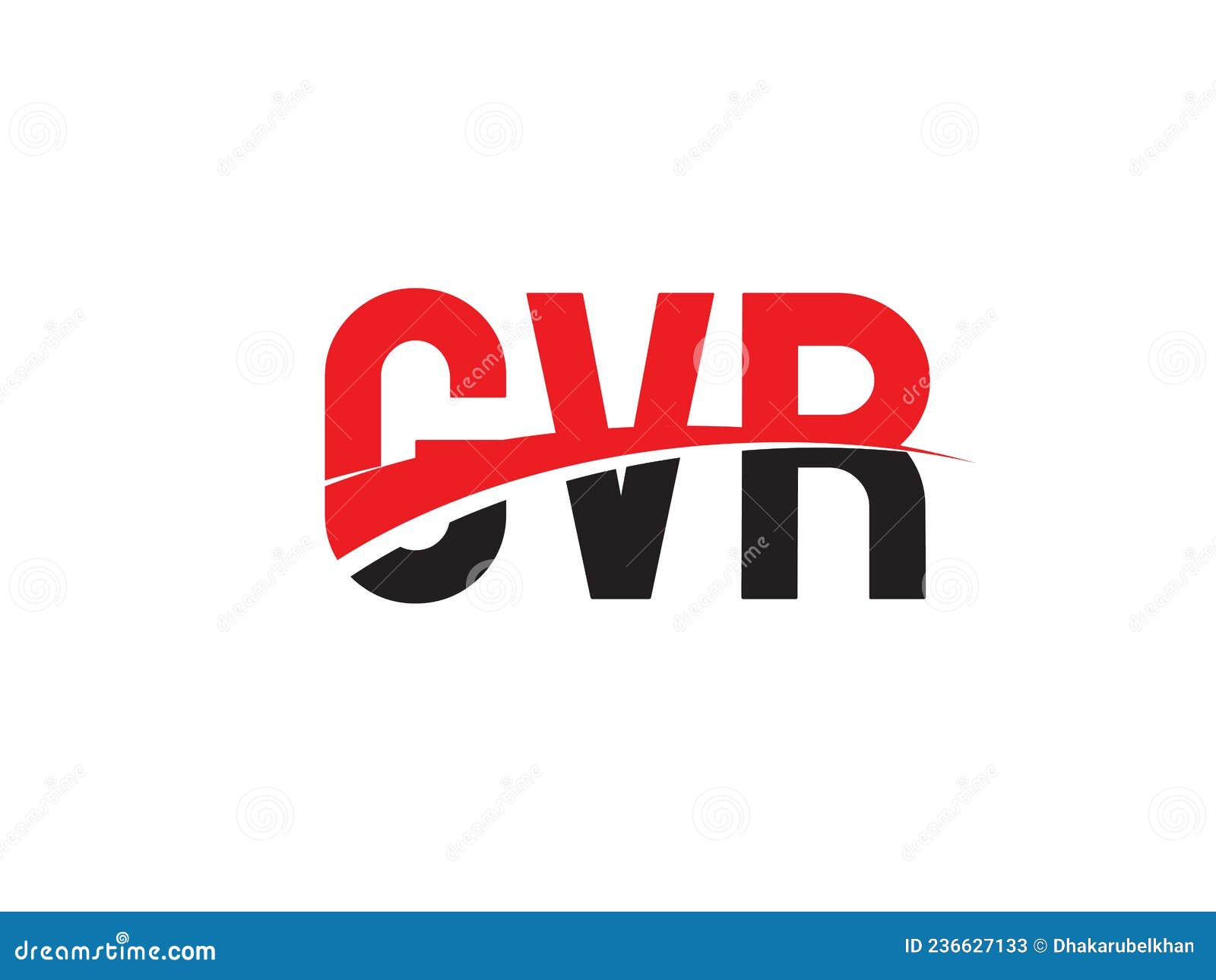 GVR Letter Initial Logo Design Vector Illustration Stock Vector ...