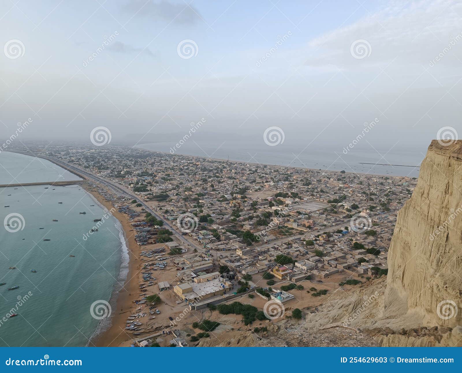 Gwadar Pakistan stock image. Image of gwadar, cliff - 254629603