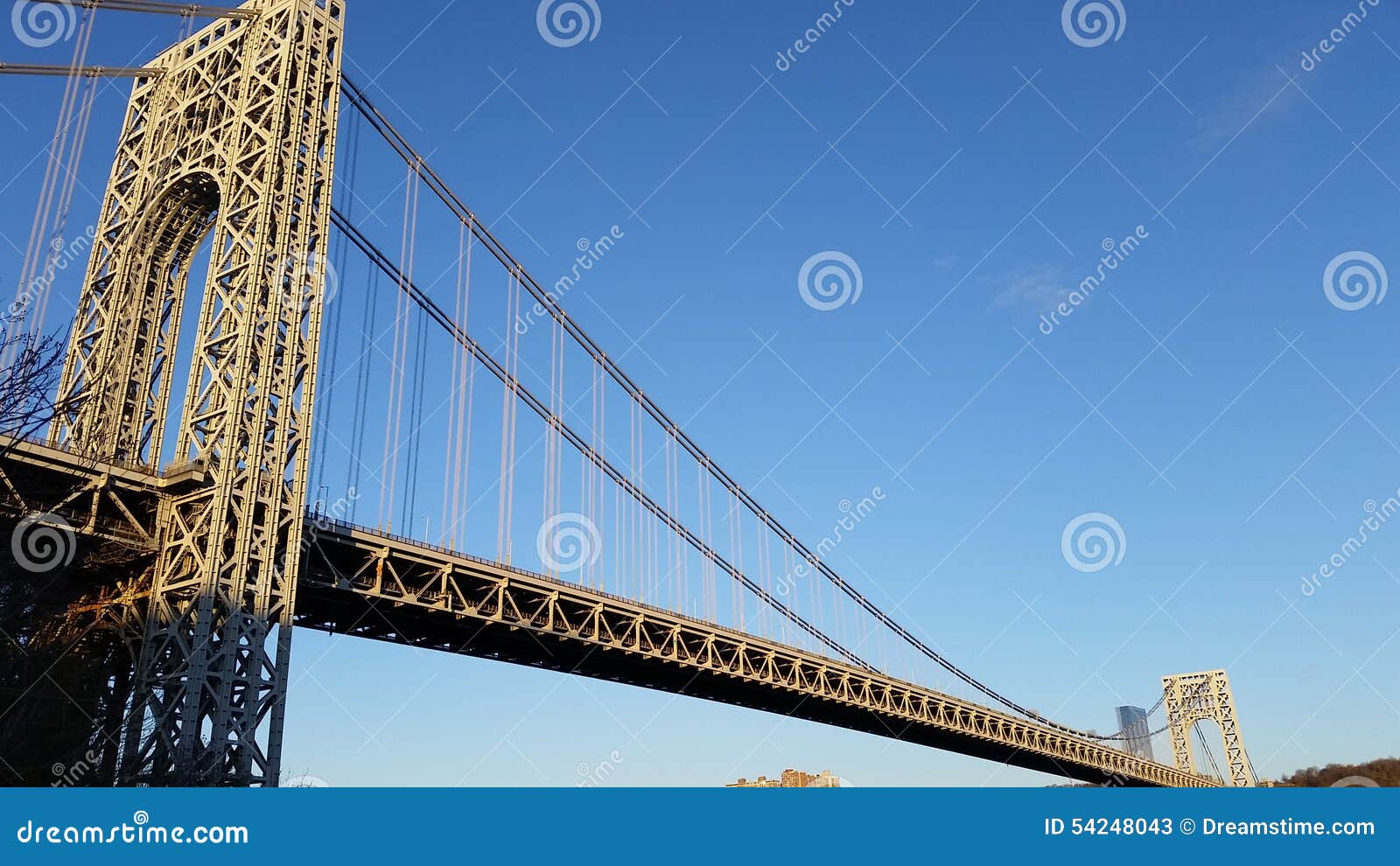 Gwb stock image. Image of washington, bridge, bridges - 54248043