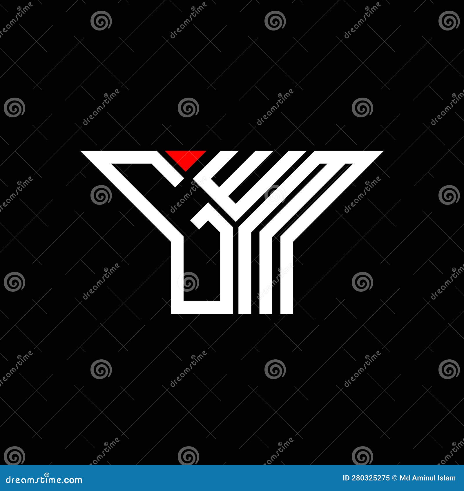 GWM Letter Logo Creative Design with Vector Graphic, GWM Simple and ...