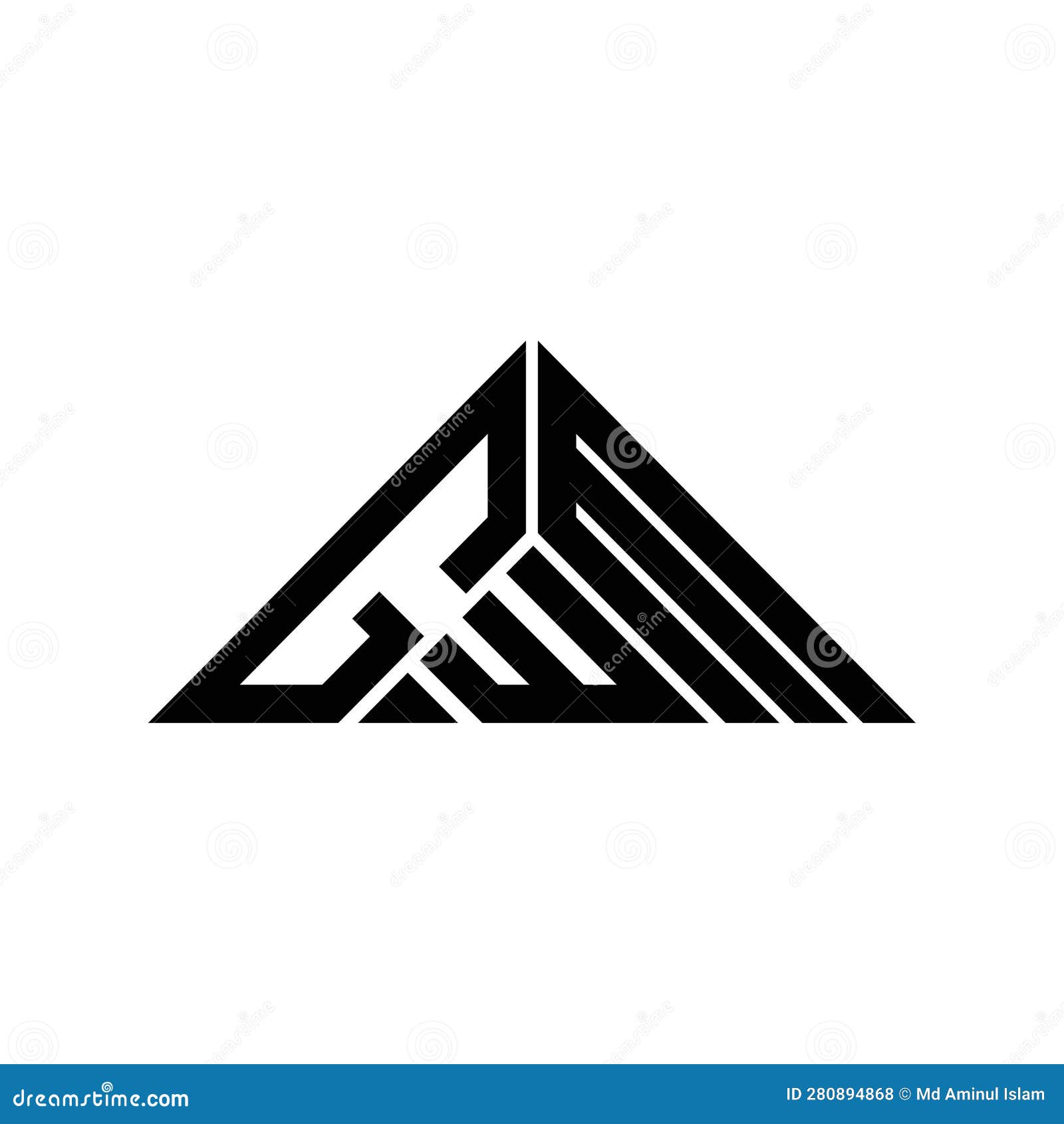 GWM Letter Logo Creative Design with Vector Graphic, GWM Simple and ...