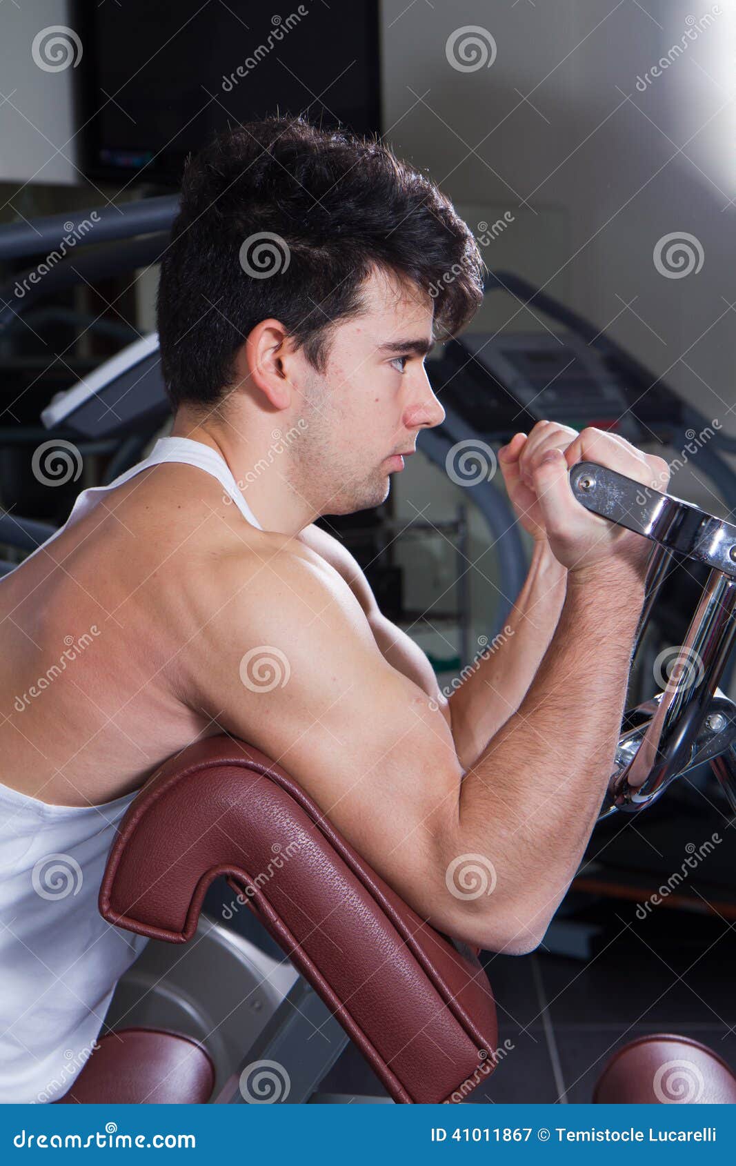 Gym boy stock image. Image of fitness, muscles, people - 41011867