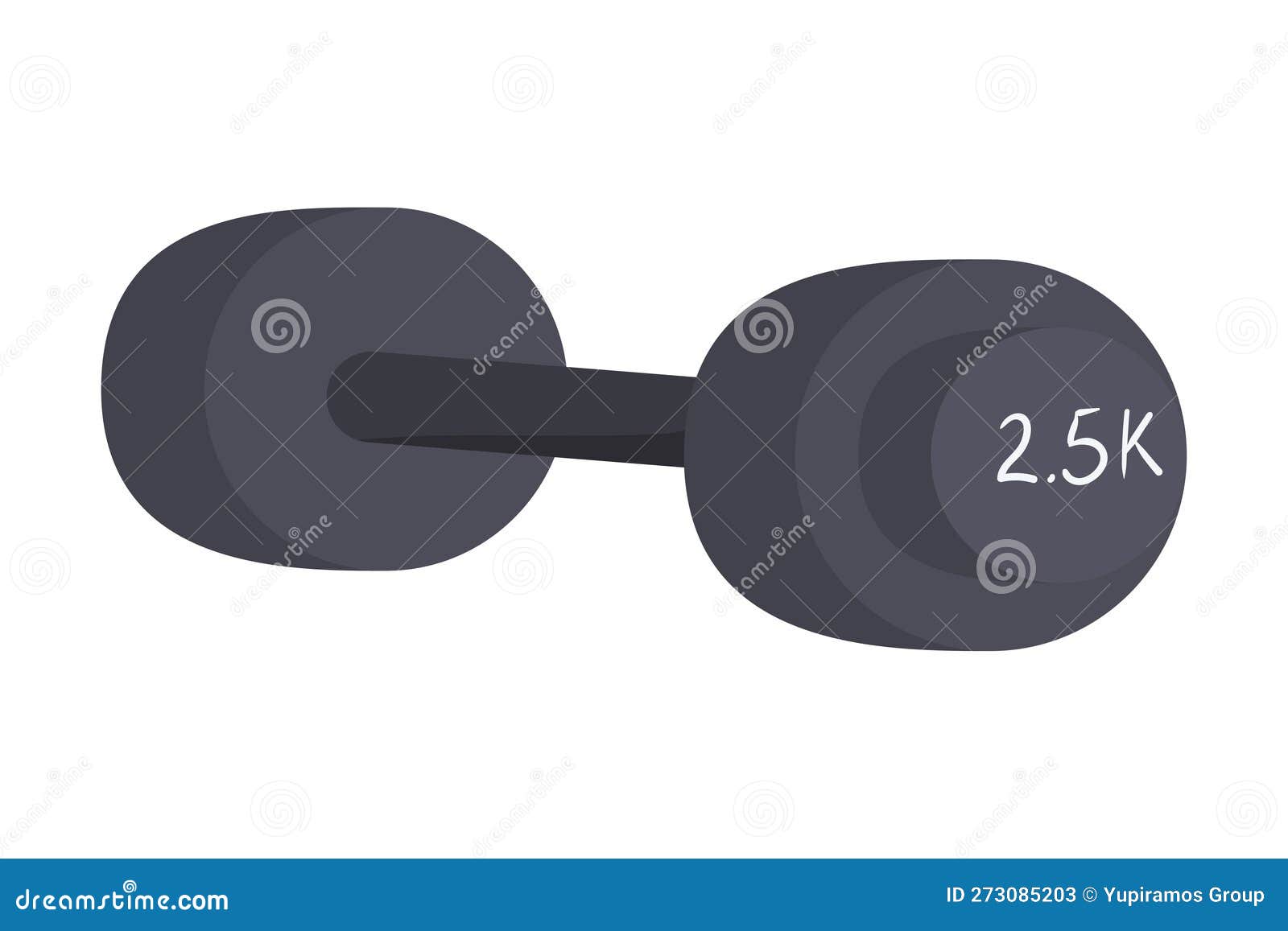 Gym dumbbell design stock vector. Illustration of energy - 273085203
