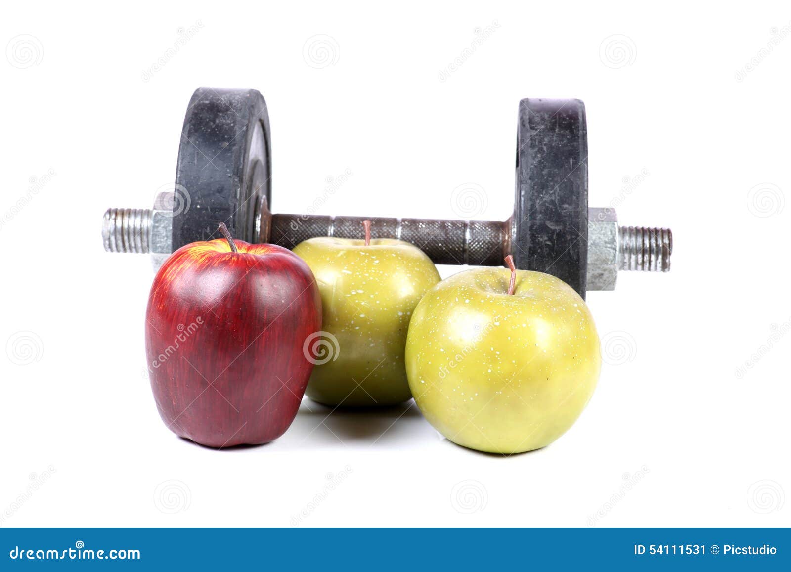 Gym e frutos imagem de stock. Imagem de maduro, haste - 54111531