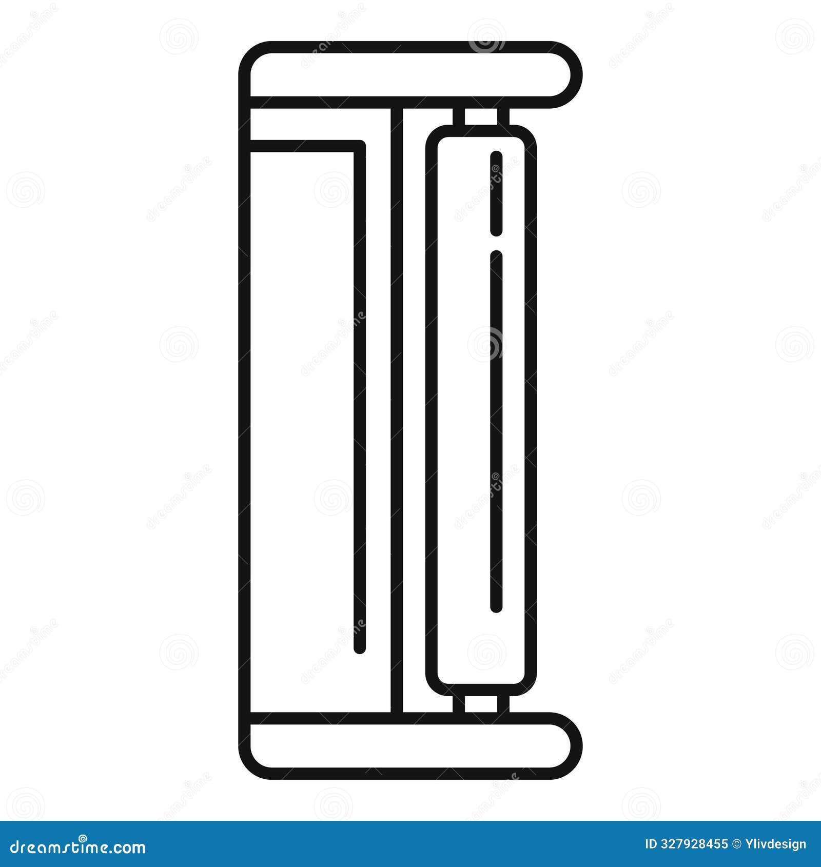 Gym Equipment Icon, Lat Pulldown Machine for Back Muscles Training ...