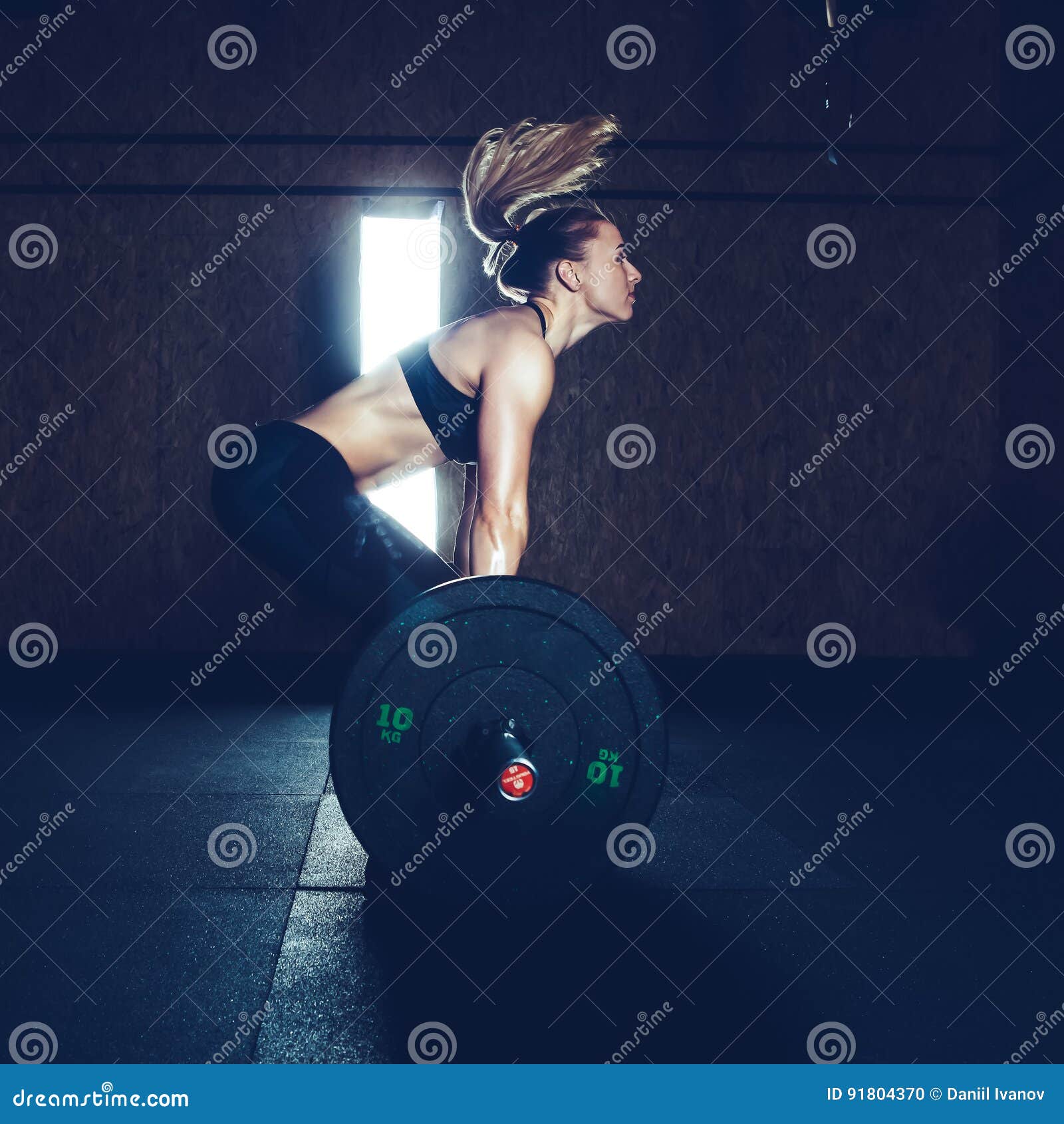 Gym hard training woman stock photo. Image of training - 91804370