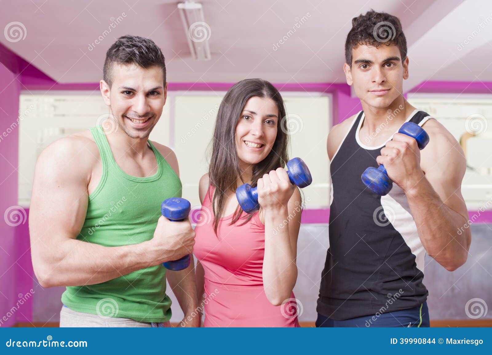 GyM People stock photo. Image of chest, athletic, indoor - 39990844