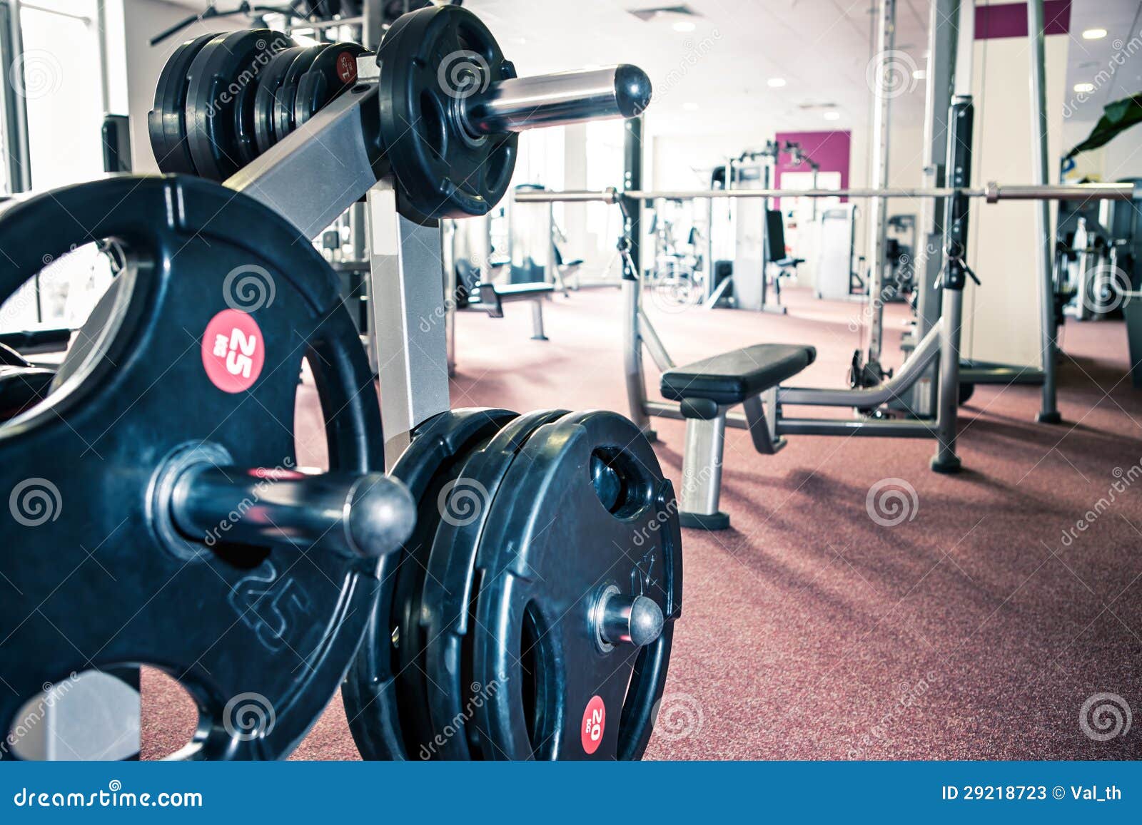 Gym room stock image. Image of training, fitness, build - 29218723