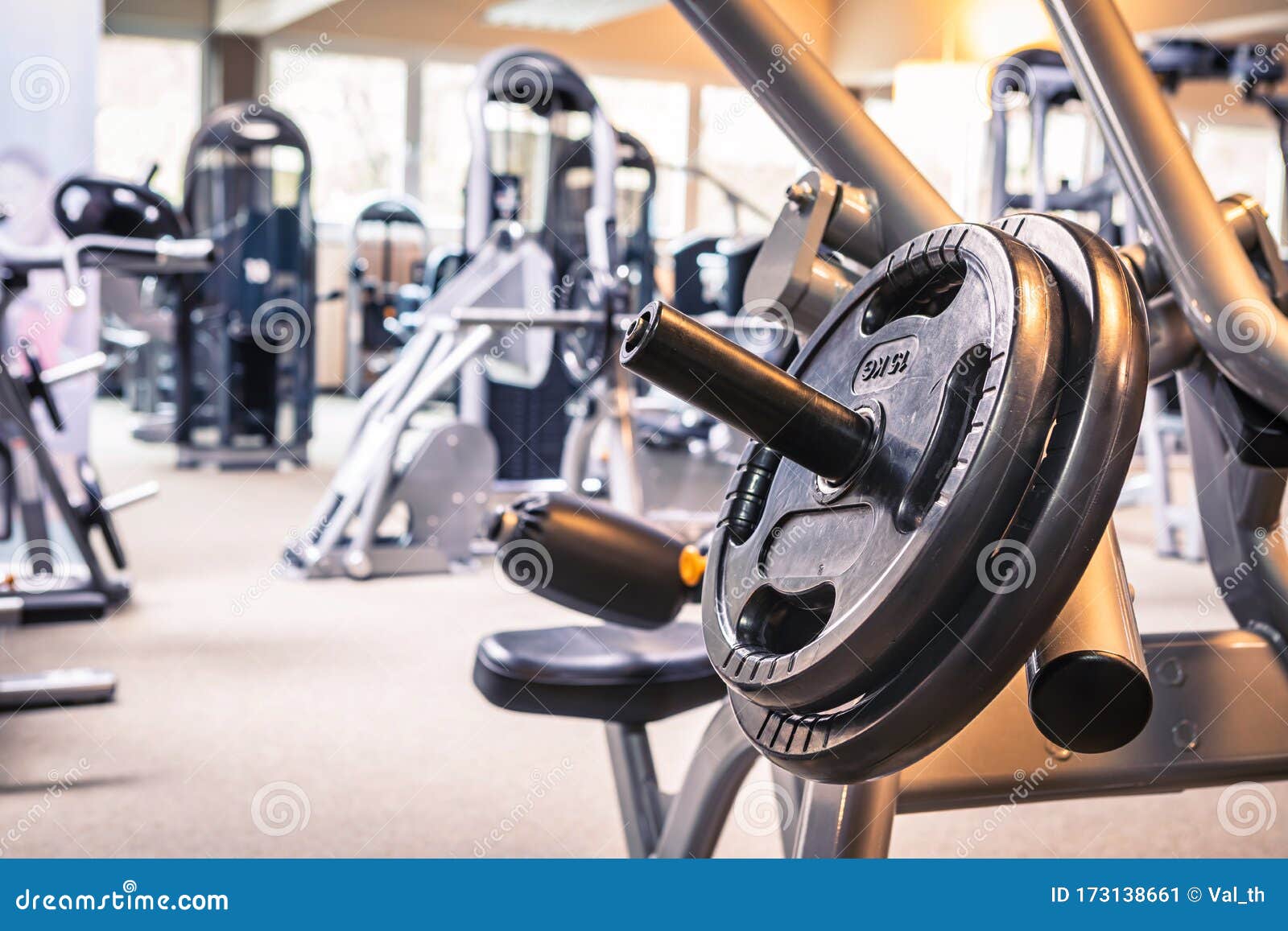 Gym room stock image. Image of sport, activity, modern - 173138661