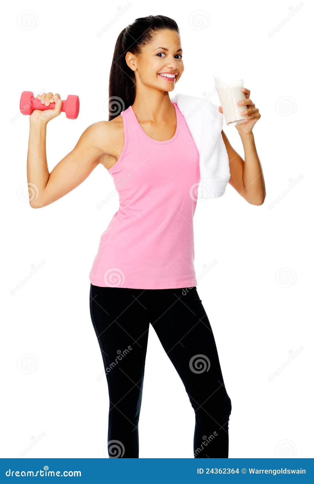 Gym shake woman stock photo. Image of asian, beauty, indian - 24362364