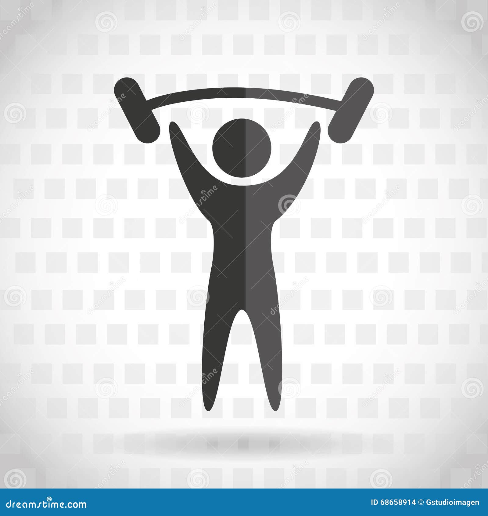 Gym sport icon design stock illustration. Illustration of lifting ...