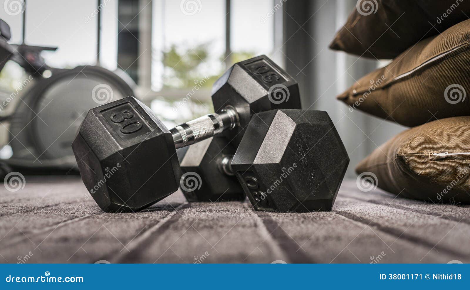 Gym weights stock image. Image of metal, exercise, beauty - 38001171