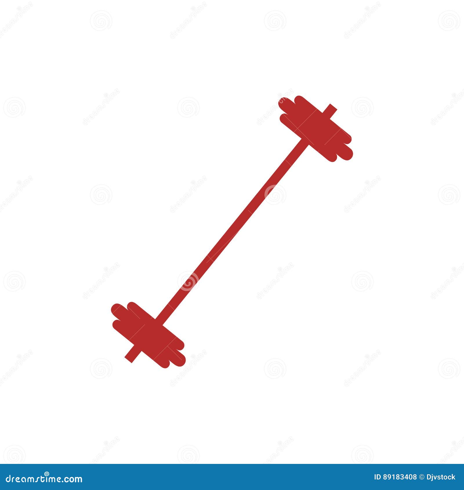 Gym weights equipment stock illustration. Illustration of aerobics ...