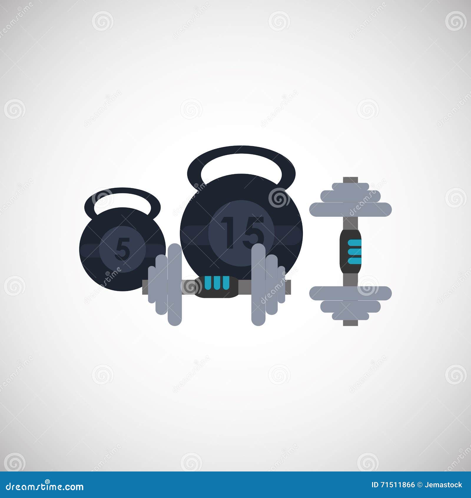 Gym and Weights Icon Design , Vector Illustration Stock Vector ...
