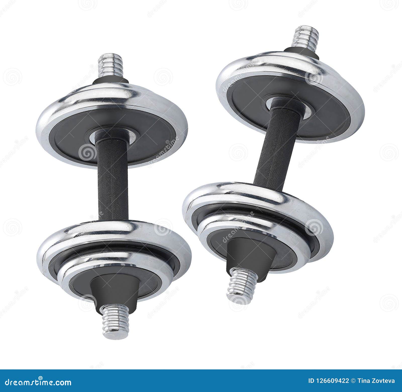 Gym weights isolated stock illustration. Illustration of exercising ...