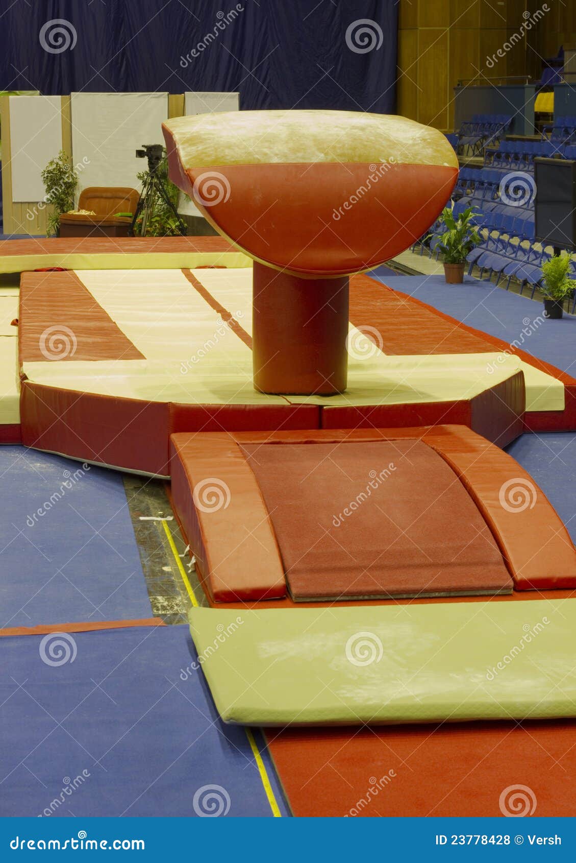 Gymnastic buck stock photo. Image of championship, closeup - 23778428