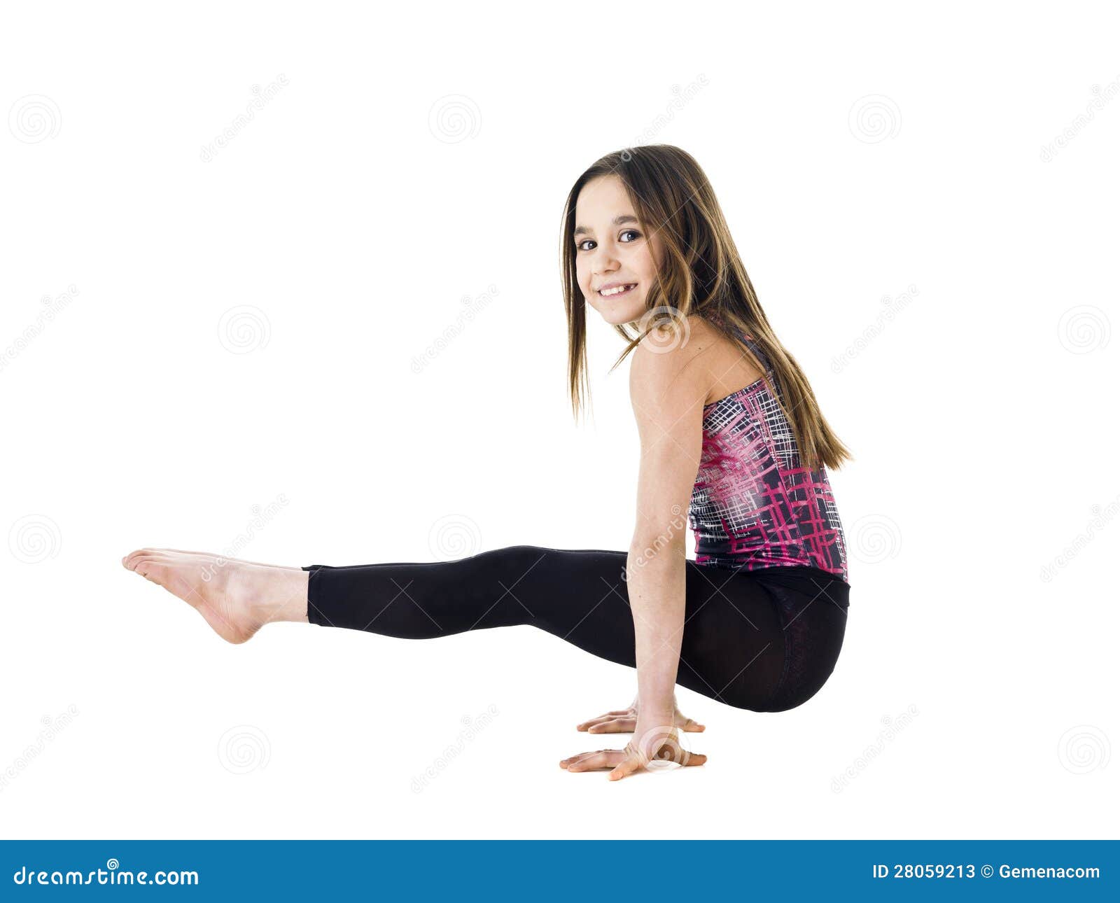Gymnastic Girl stock image. Image of sport, girl, gymnastics - 28059213