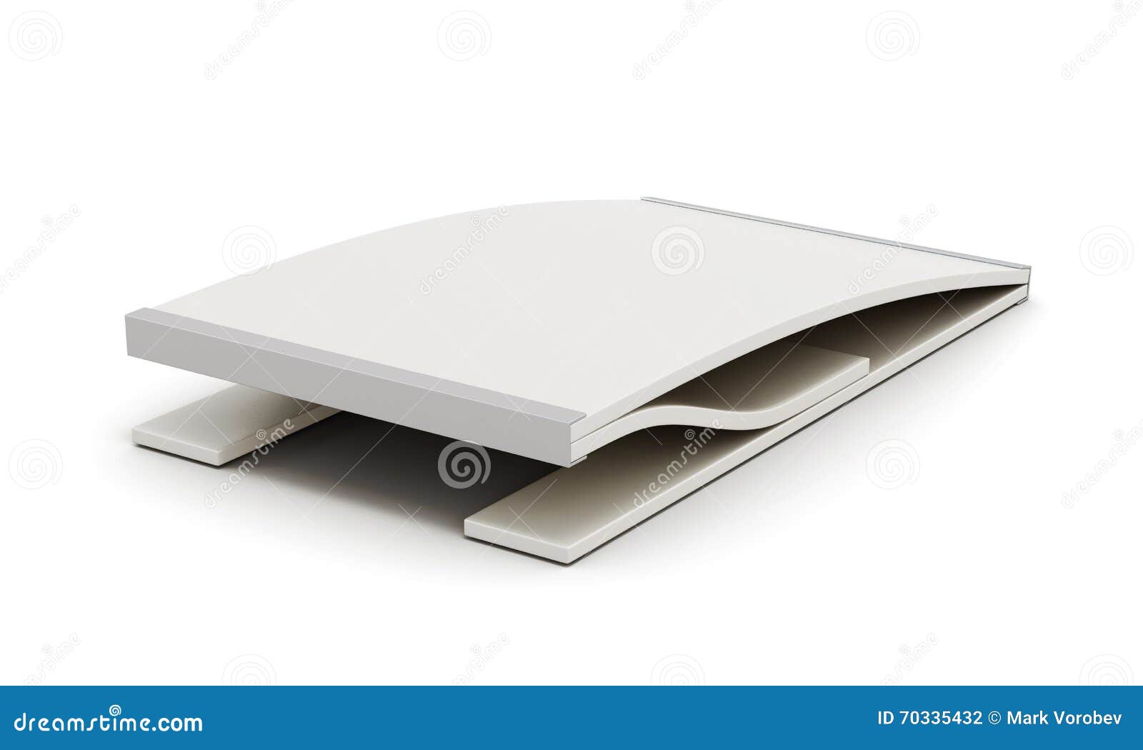 Gymnastic Springboard. Vector Drawing | CartoonDealer.com #119882699