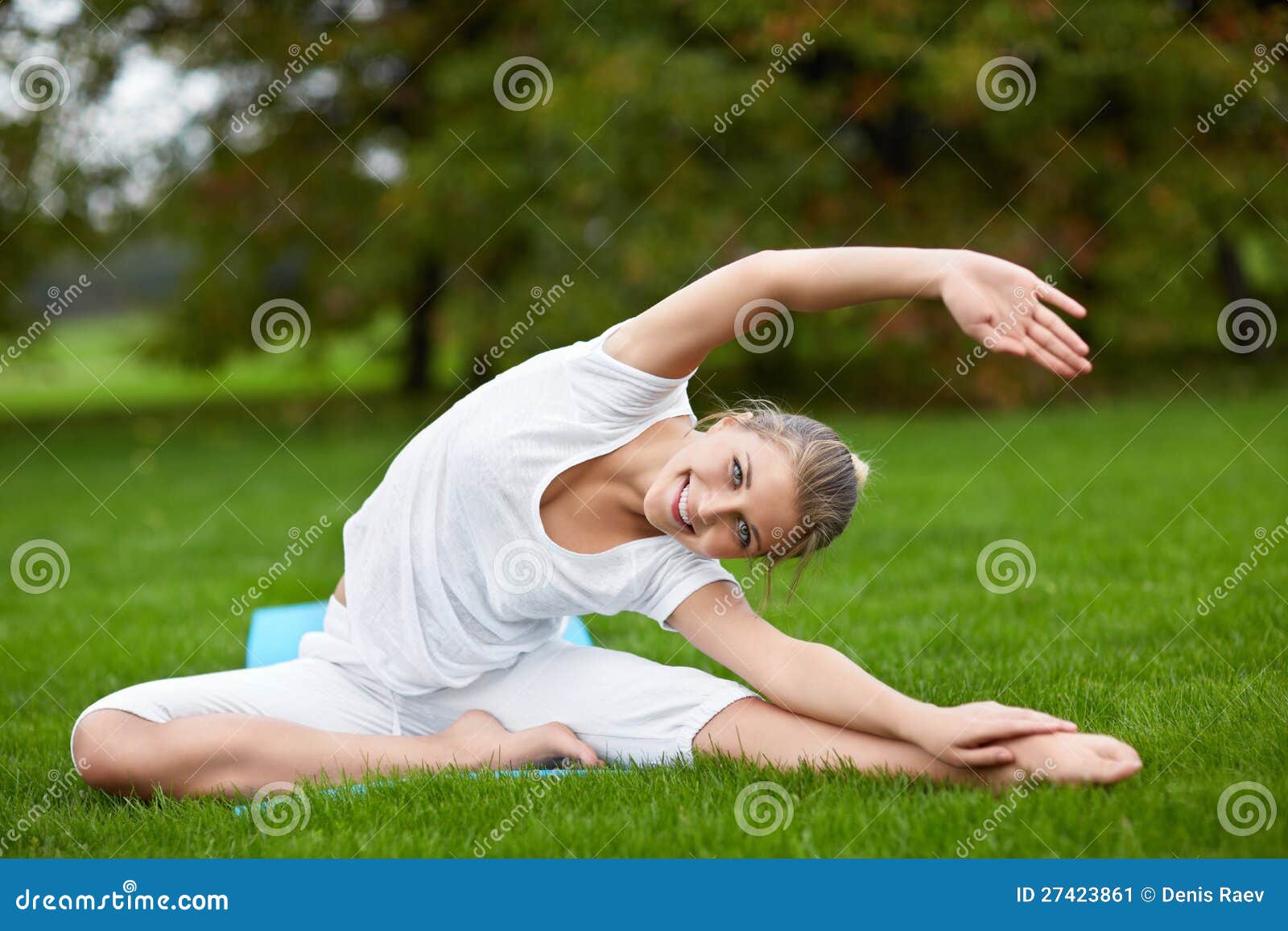 Gymnastics stock image. Image of slim, outdoors, people - 27423861