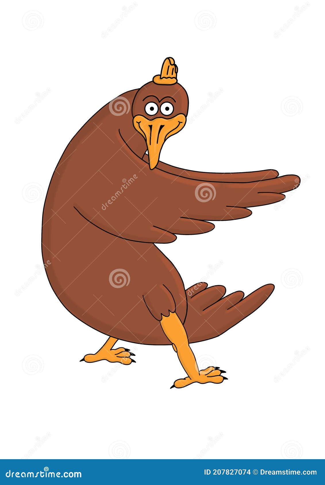 Gymnastics Chicken stock illustration. Illustration of drawing - 207827074