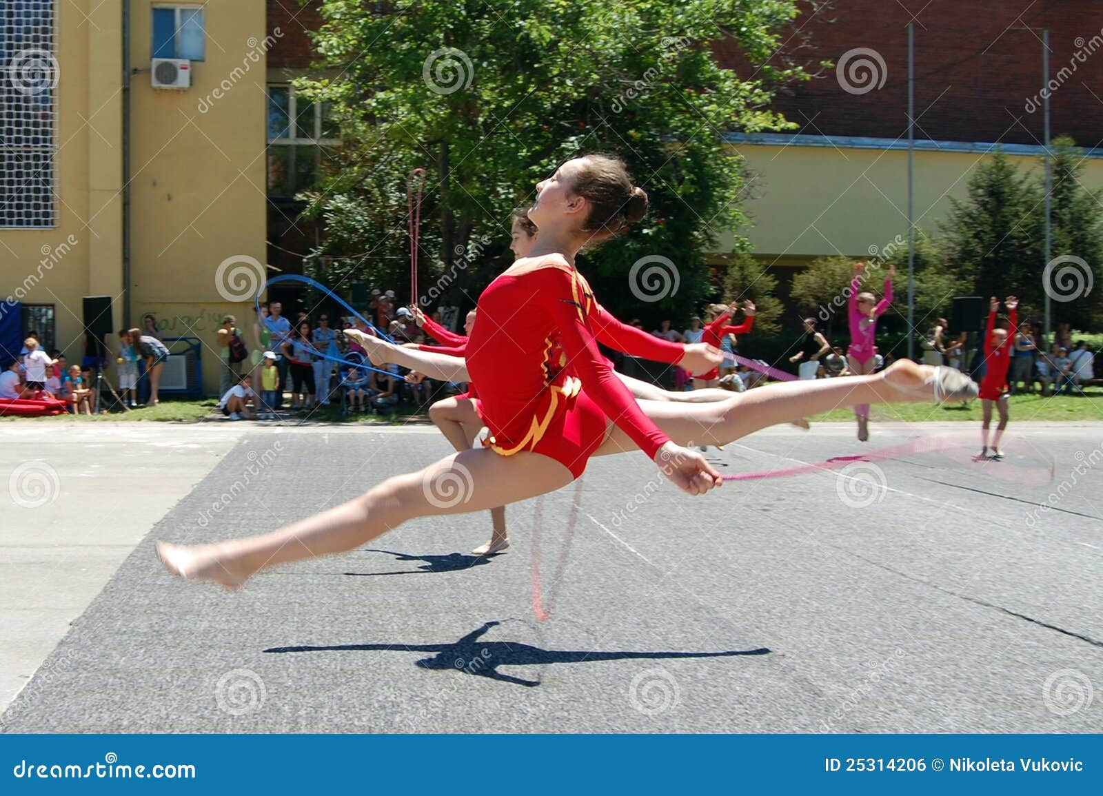Gymnastics Event in Novi Sad Editorial Photo - Image of jump, young ...