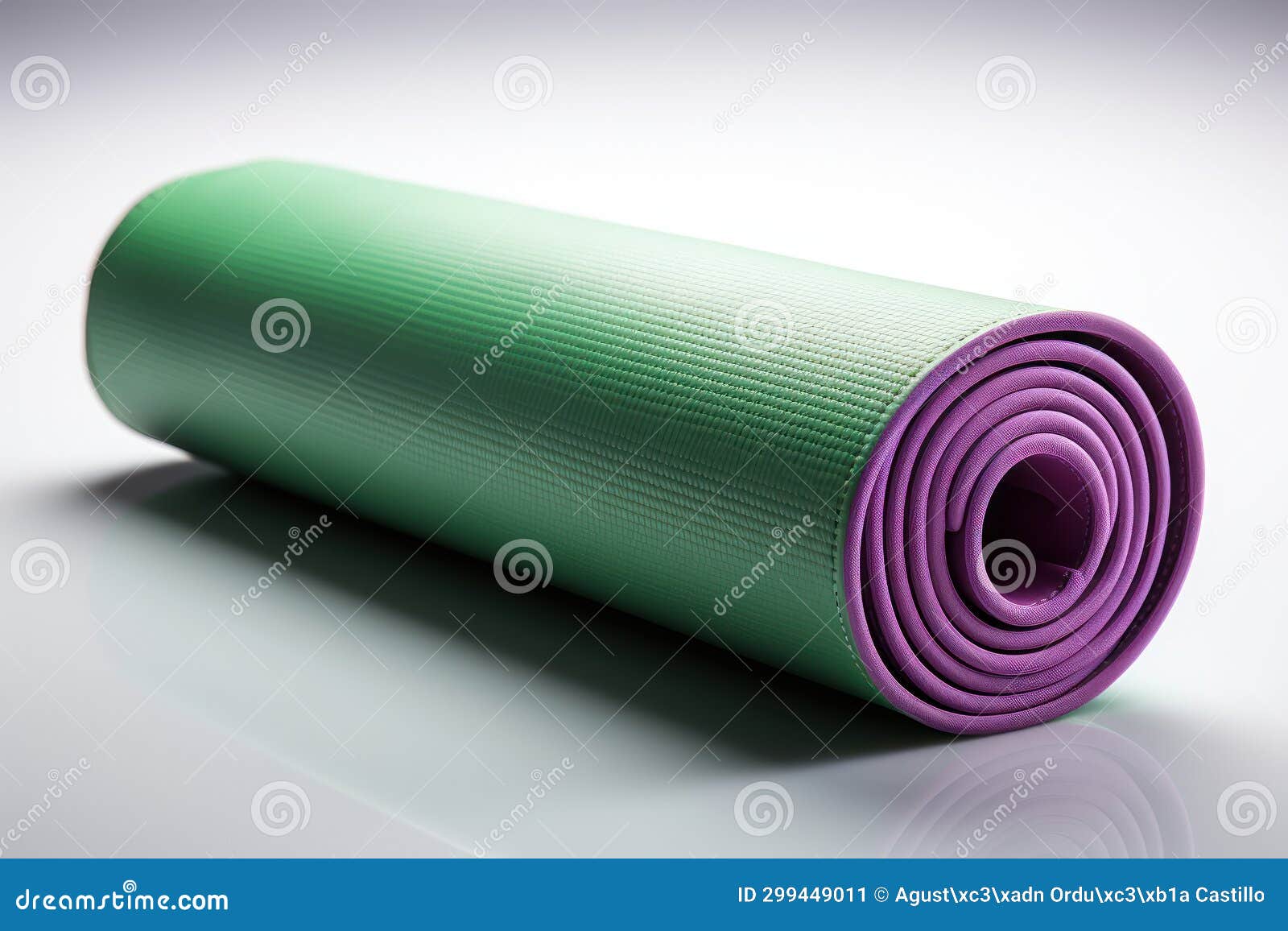 Gymnastics and Exercise Mat, Sports Mat for the Gym. Stock Image ...