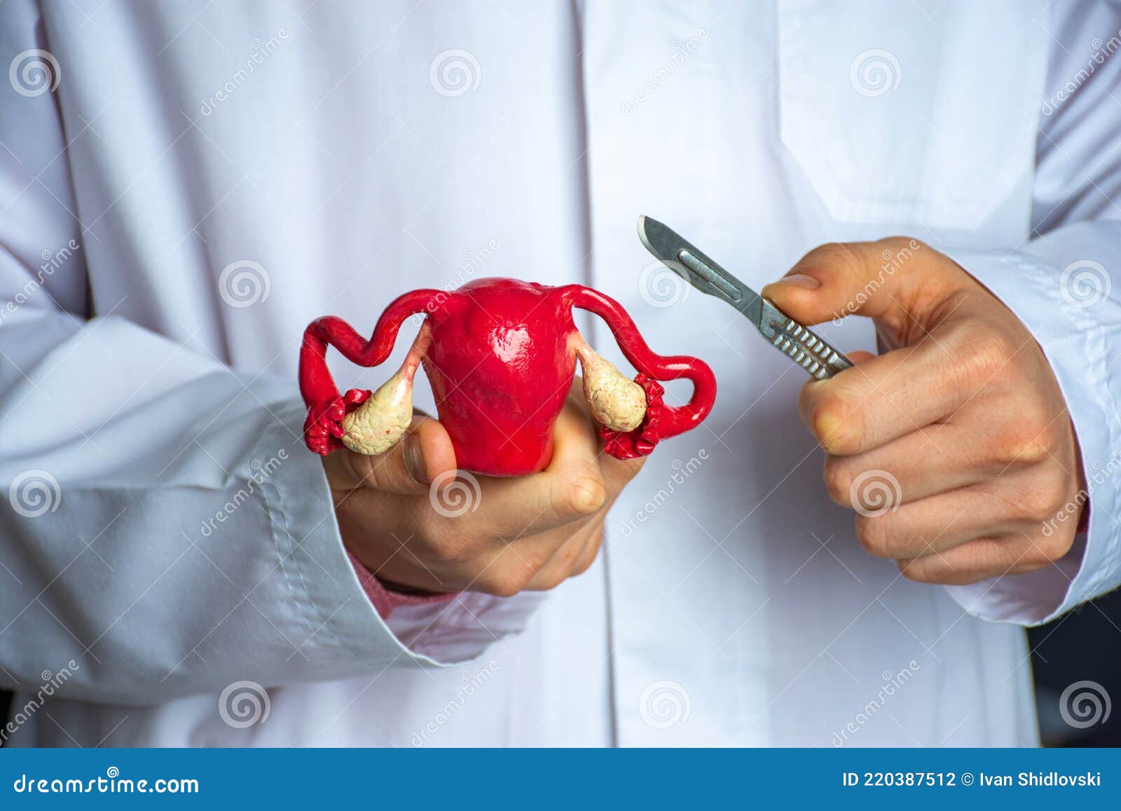 Gynaecologische Chirurgie Voor Vrouwen Conceptfoto Gynaecologische