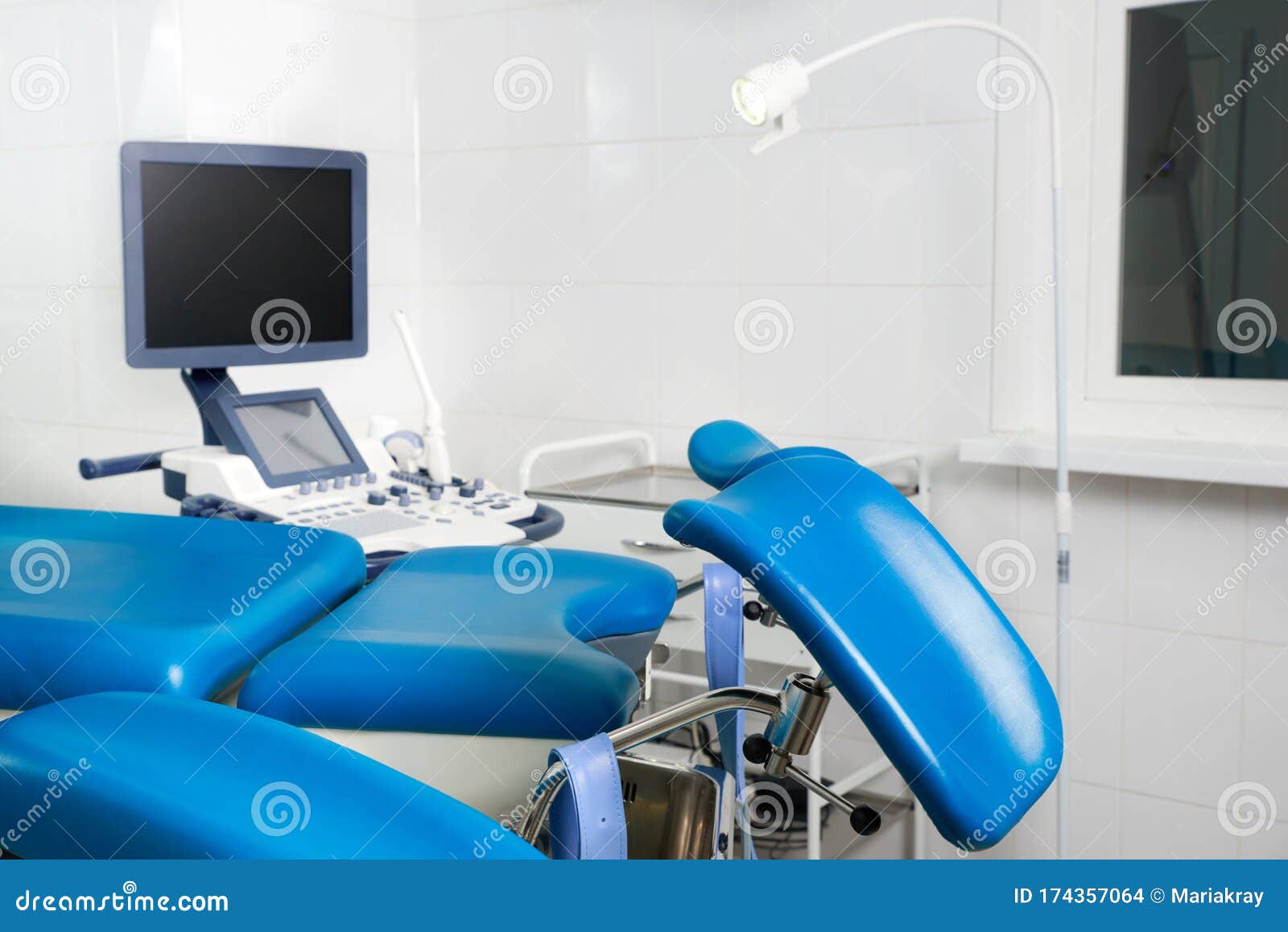 Gynecological Room with Chair and Equipment Stock Photo - Image of ...