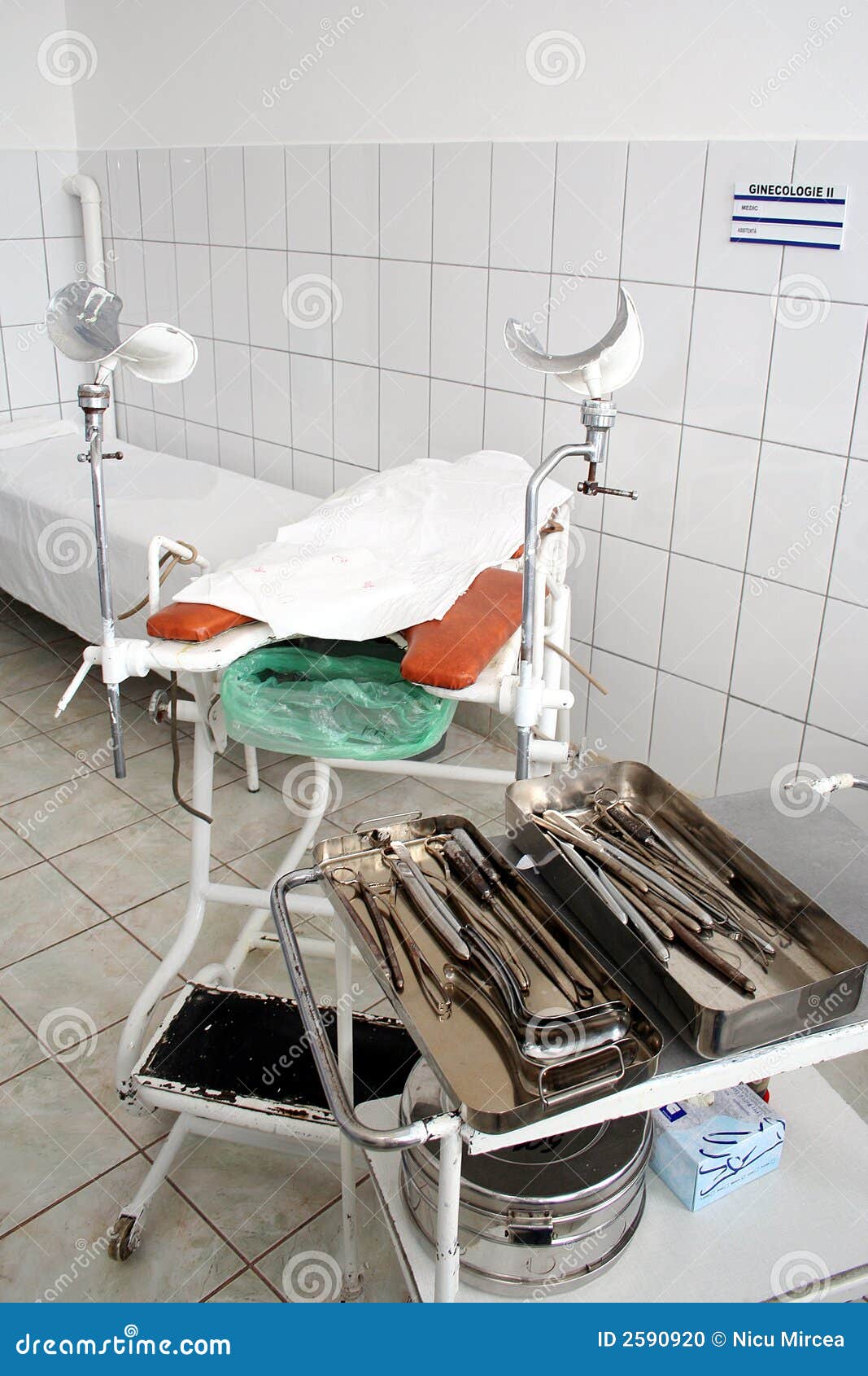 Gynecologist s tools stock photo. Image of female, abort - 2590920