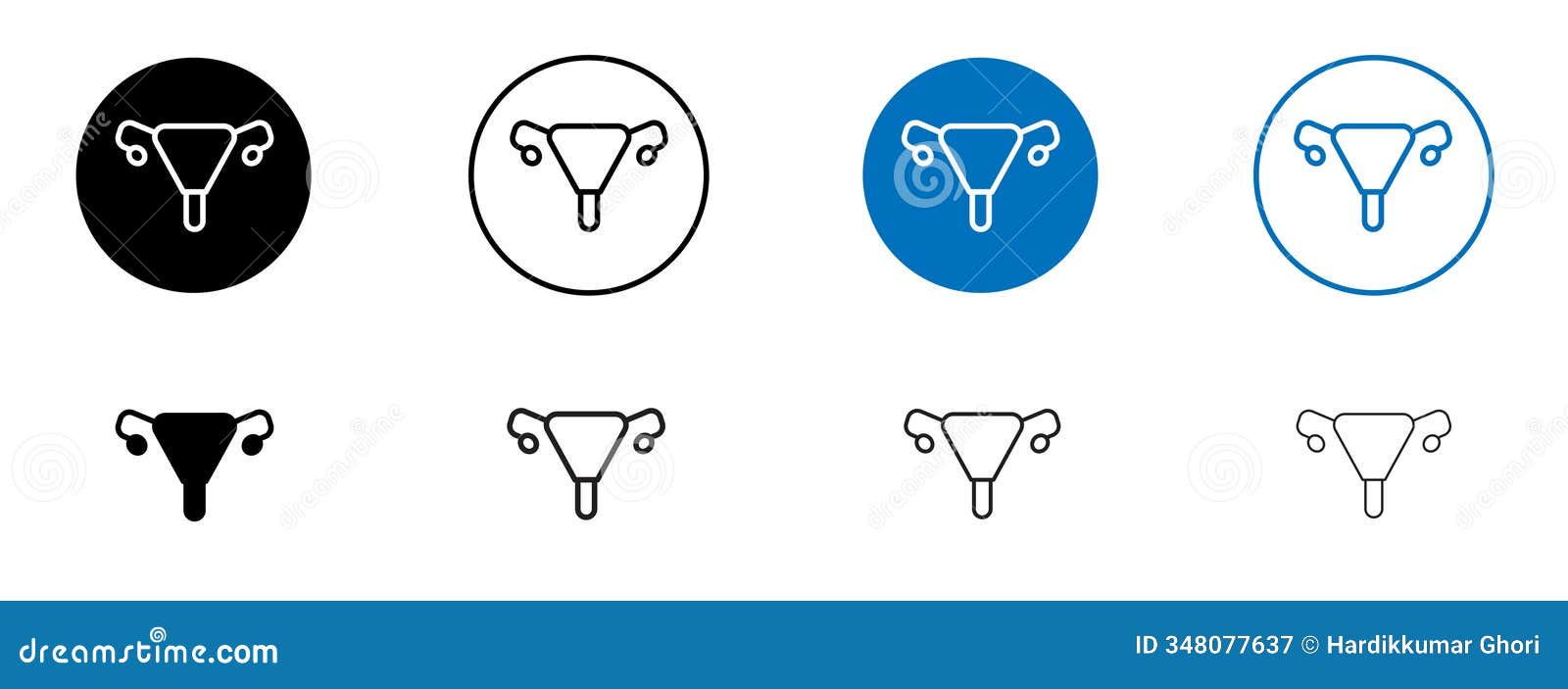 Gynecology icon vector stock illustration. Illustration of cancer ...