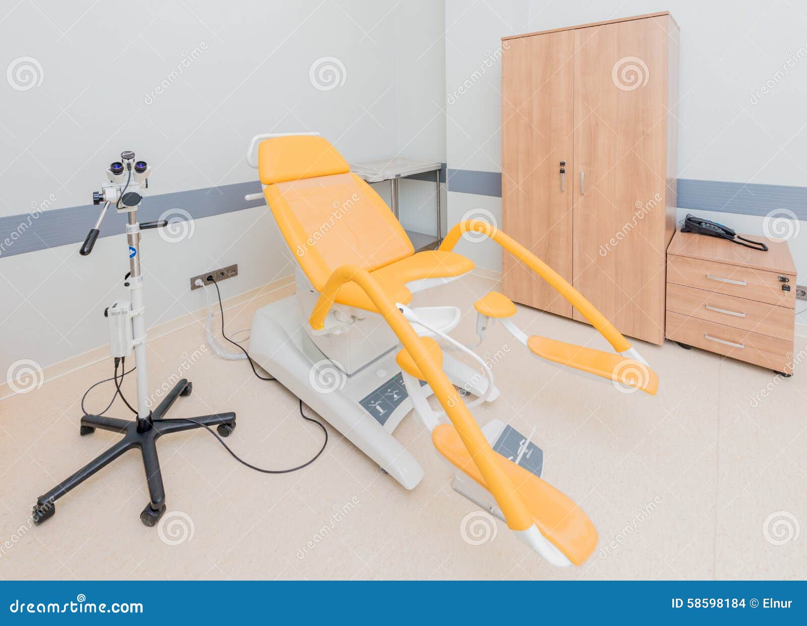 Gynecology Room in the Hospital Stock Photo - Image of exam, medicine ...
