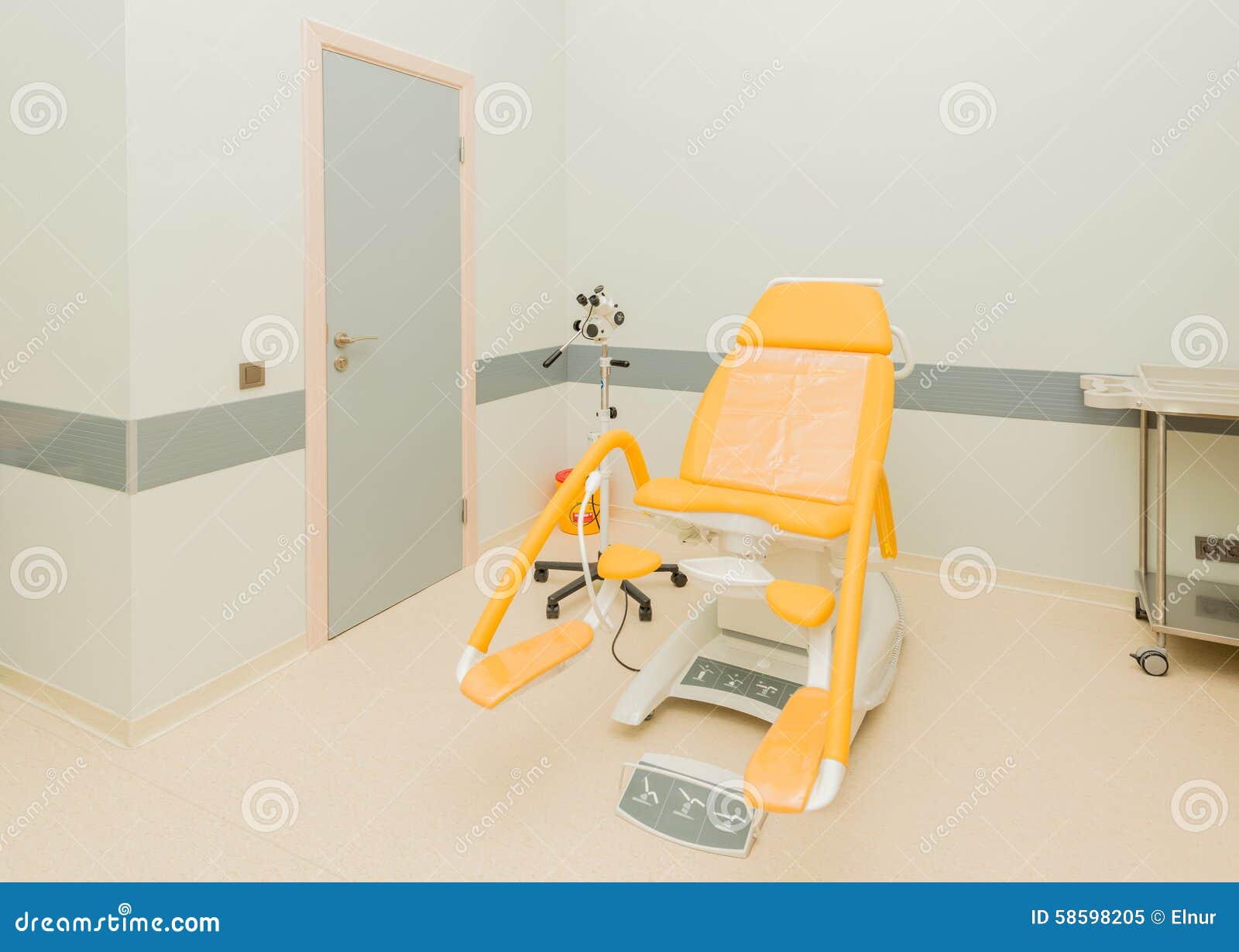 Gynecology Room in the Hospital Stock Image - Image of clinic ...