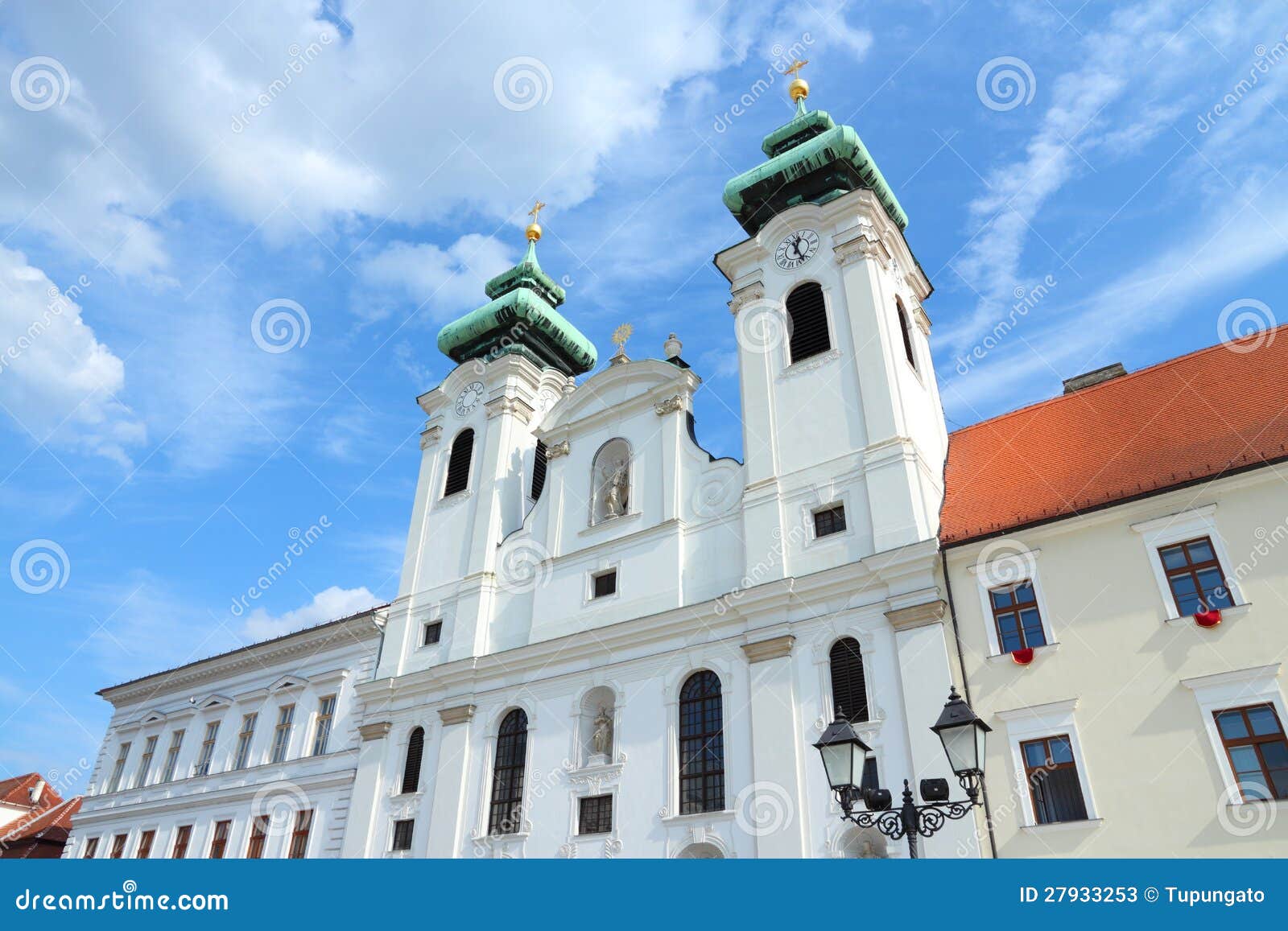 Gyor, Hungary stock image. Image of city, travel, baroque - 27933253