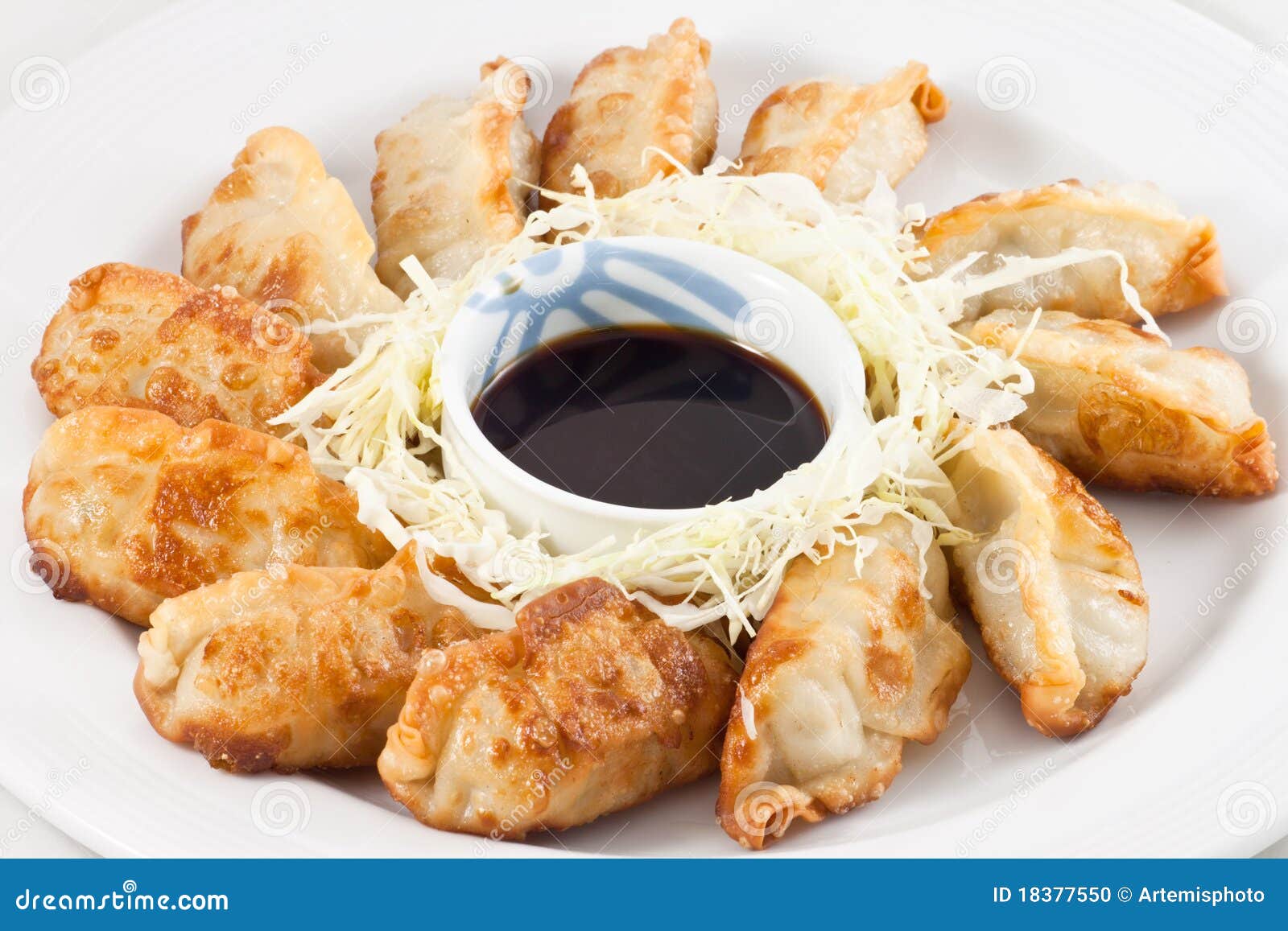 Gyoza stock photo. Image of bamboo, japanese, fried, chinese - 18377550