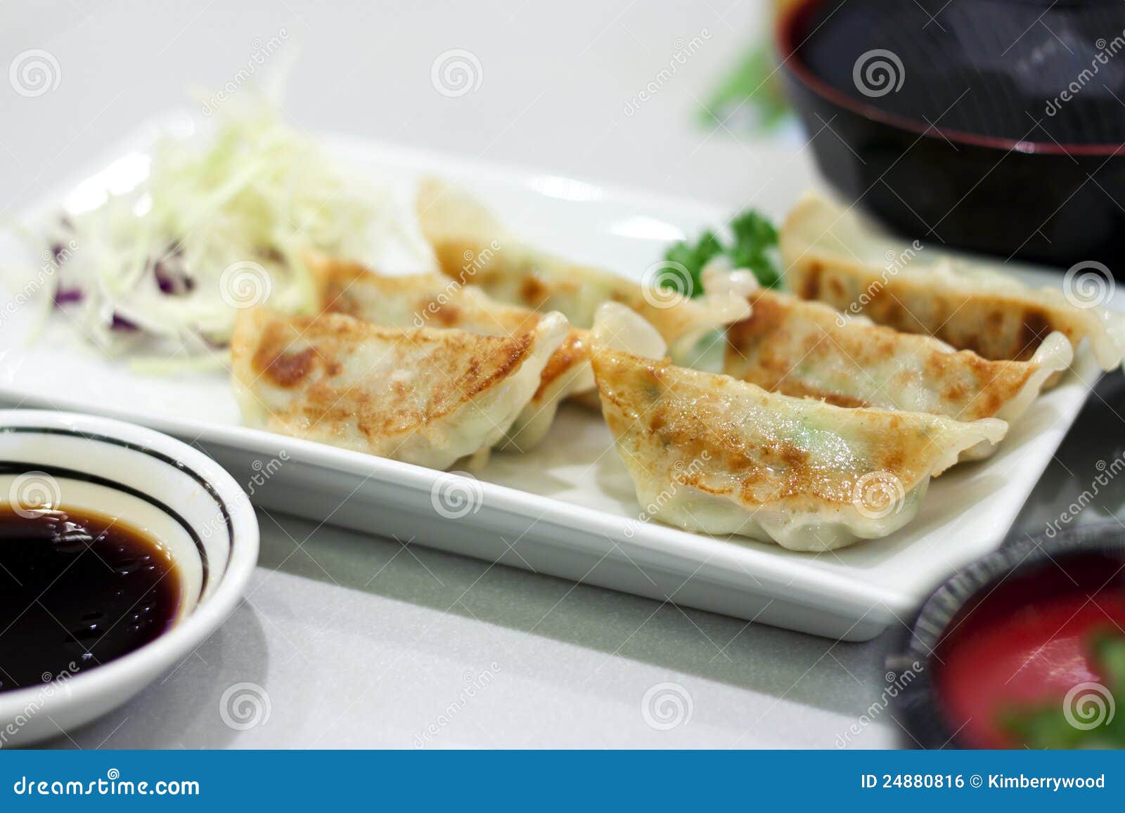 Gyoza stock photo. Image of orange, food, gyoza, dumpling - 24880816