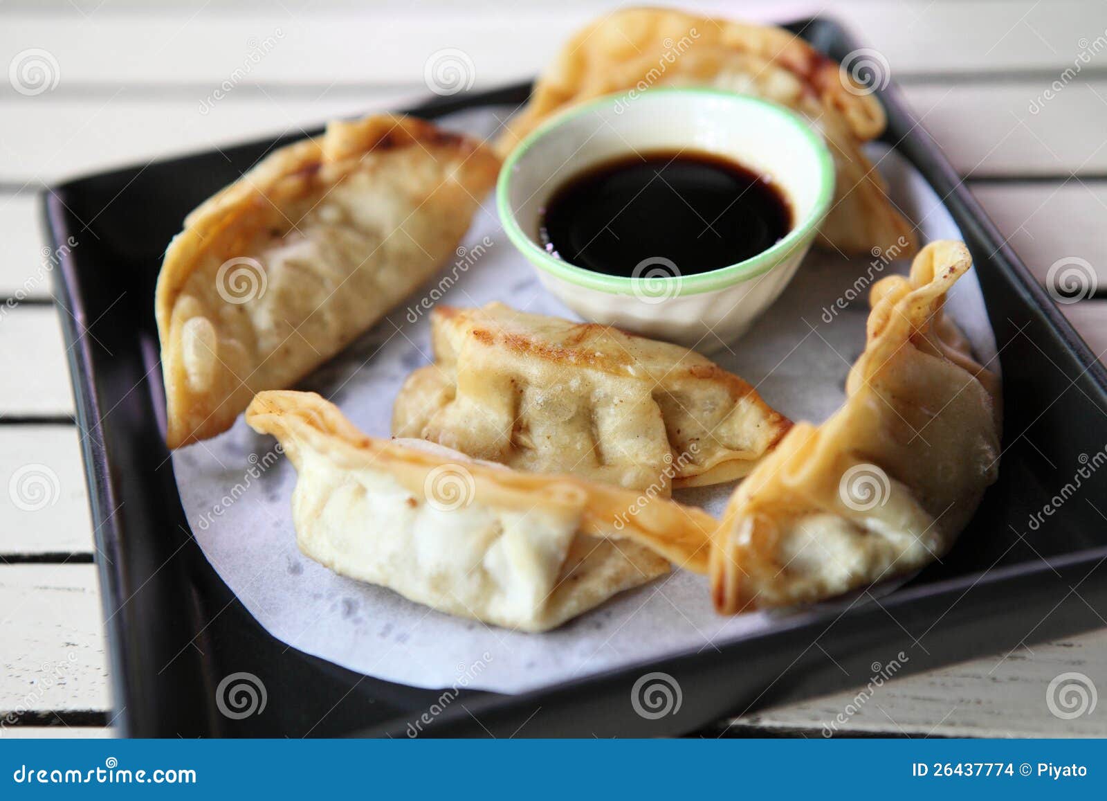 Gyoza stock photo. Image of healthy, meat, japanese, food - 26437774