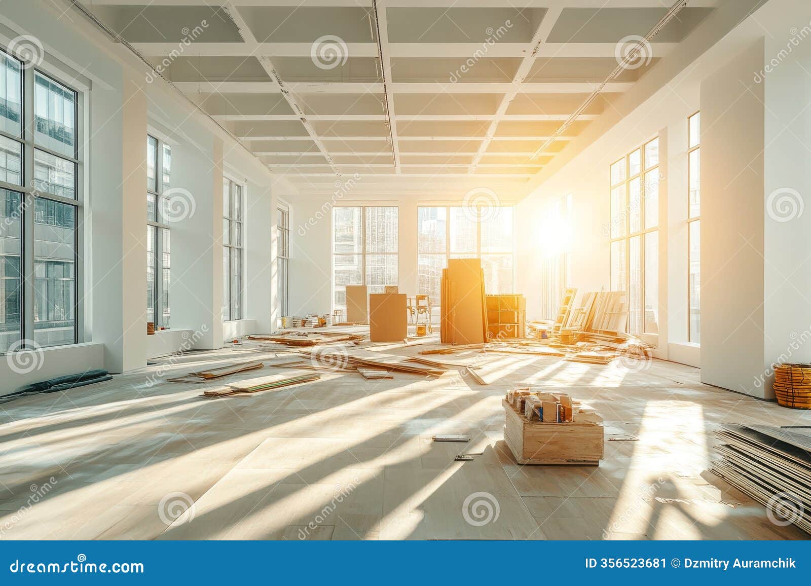 A Gypsum Board Ceiling Structure and a Plaster Mortar Wall, Both ...