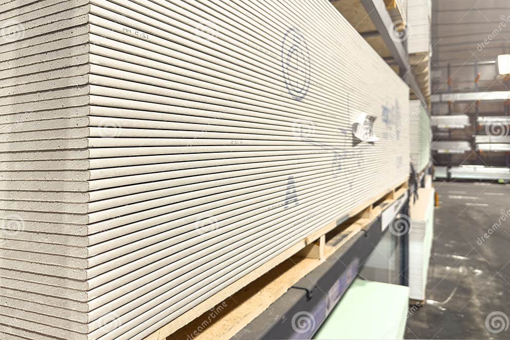 Gypsum Boards. Drywall Panels are Designed for Wall and Ceiling ...