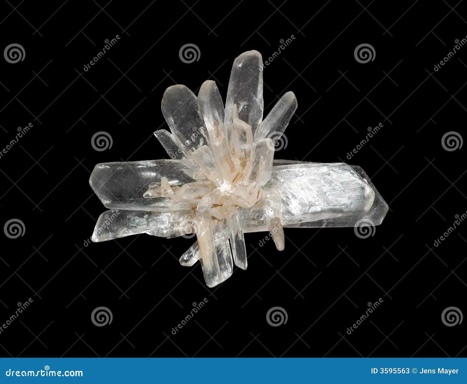 Gypsum crystals stock image. Image of beautiful, geology - 3595563