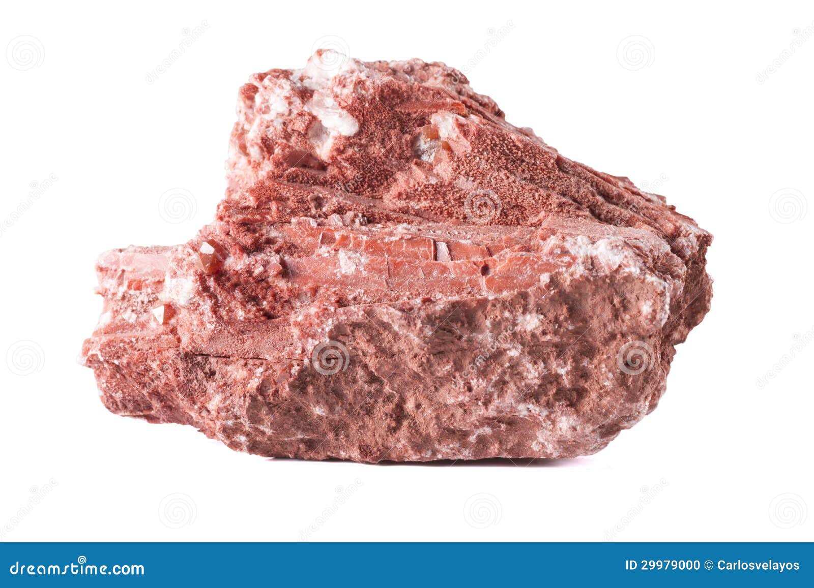 Gypsum Mineral Isolated Royalty-Free Stock Photo | CartoonDealer.com ...