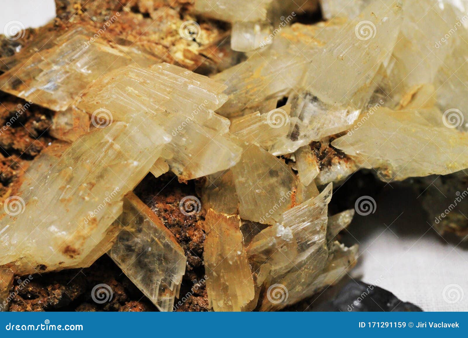 Gypsum Mineral Texture As Nice Background Stock Image - Image of ...