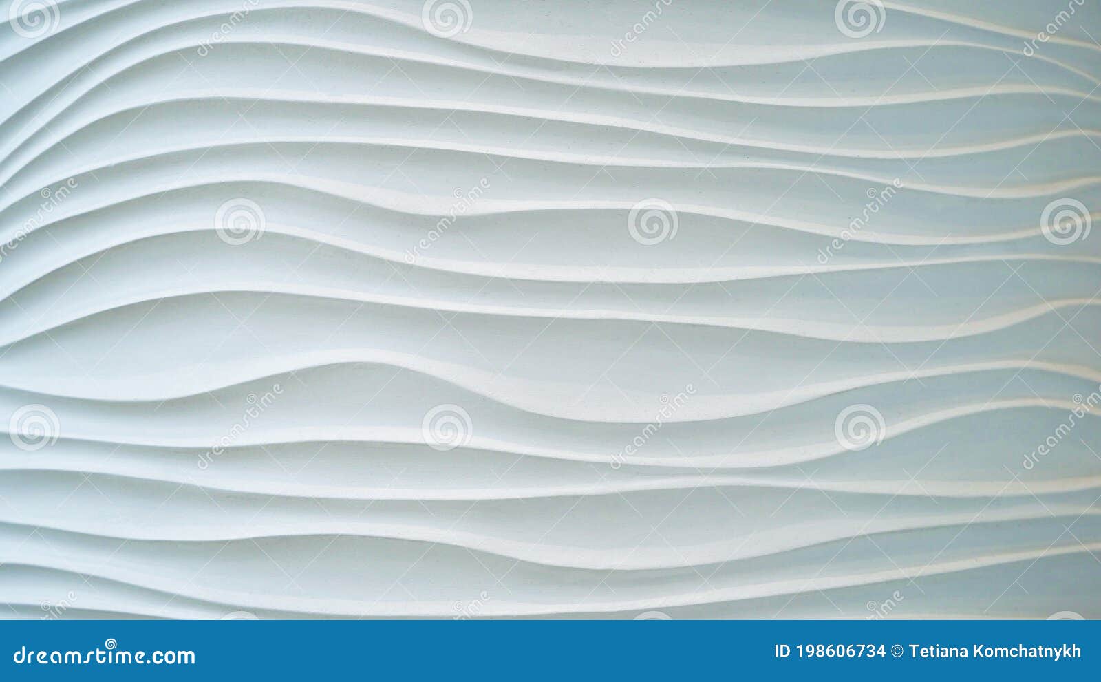 Gypsum Texture.White Wavy Background. Interior Wall Decoration or Panel ...