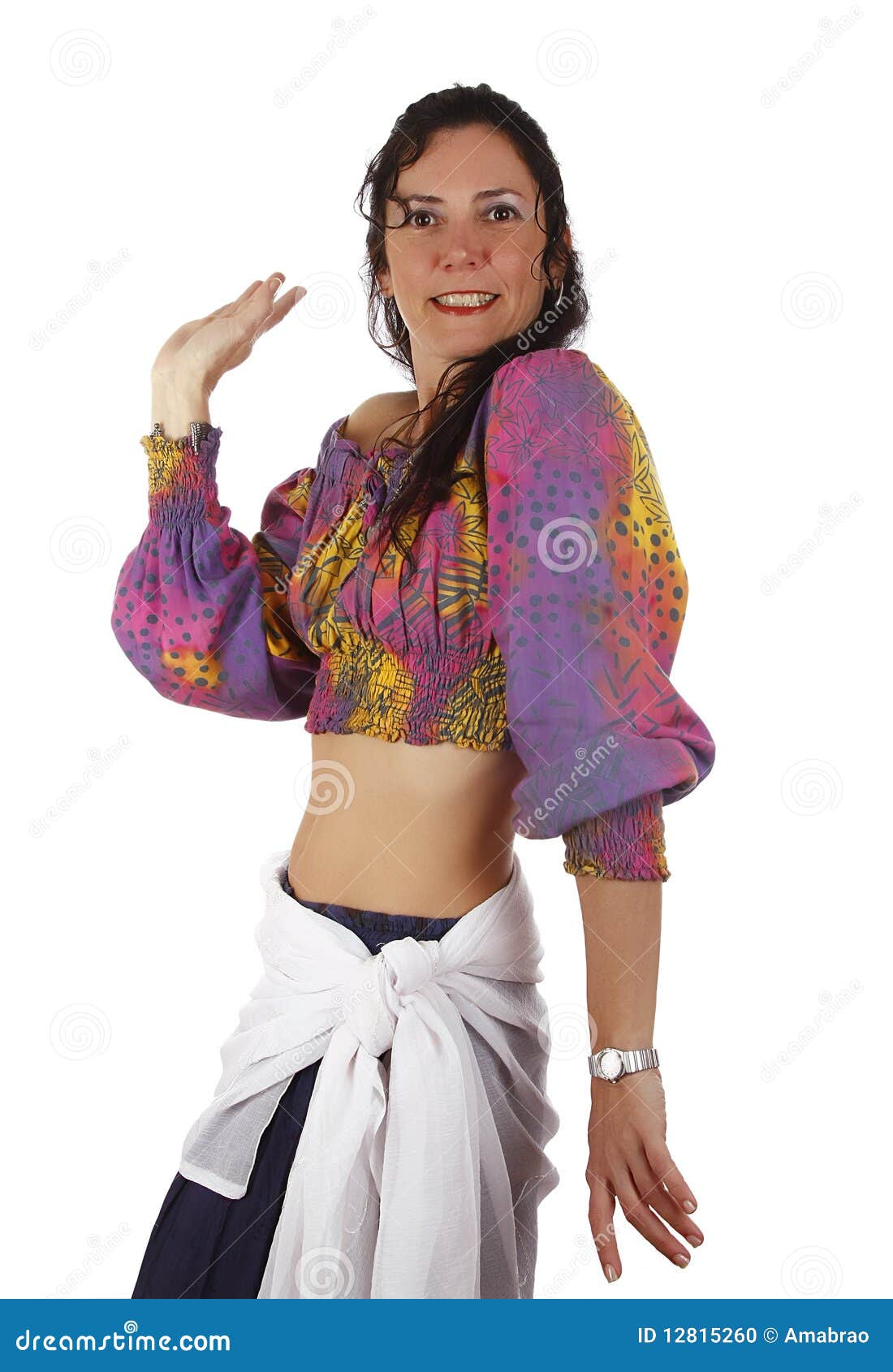 Gypsy stock photo. Image of light, human, attractive - 12815260