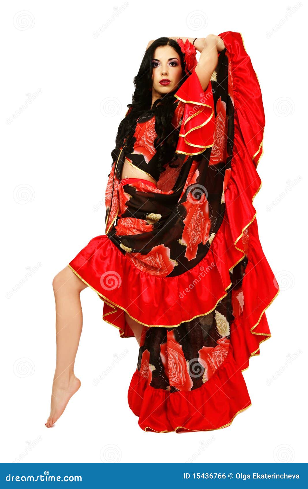 Gypsy Dancer Barefoot Stock Photos - Free & Royalty-Free Stock Photos ...