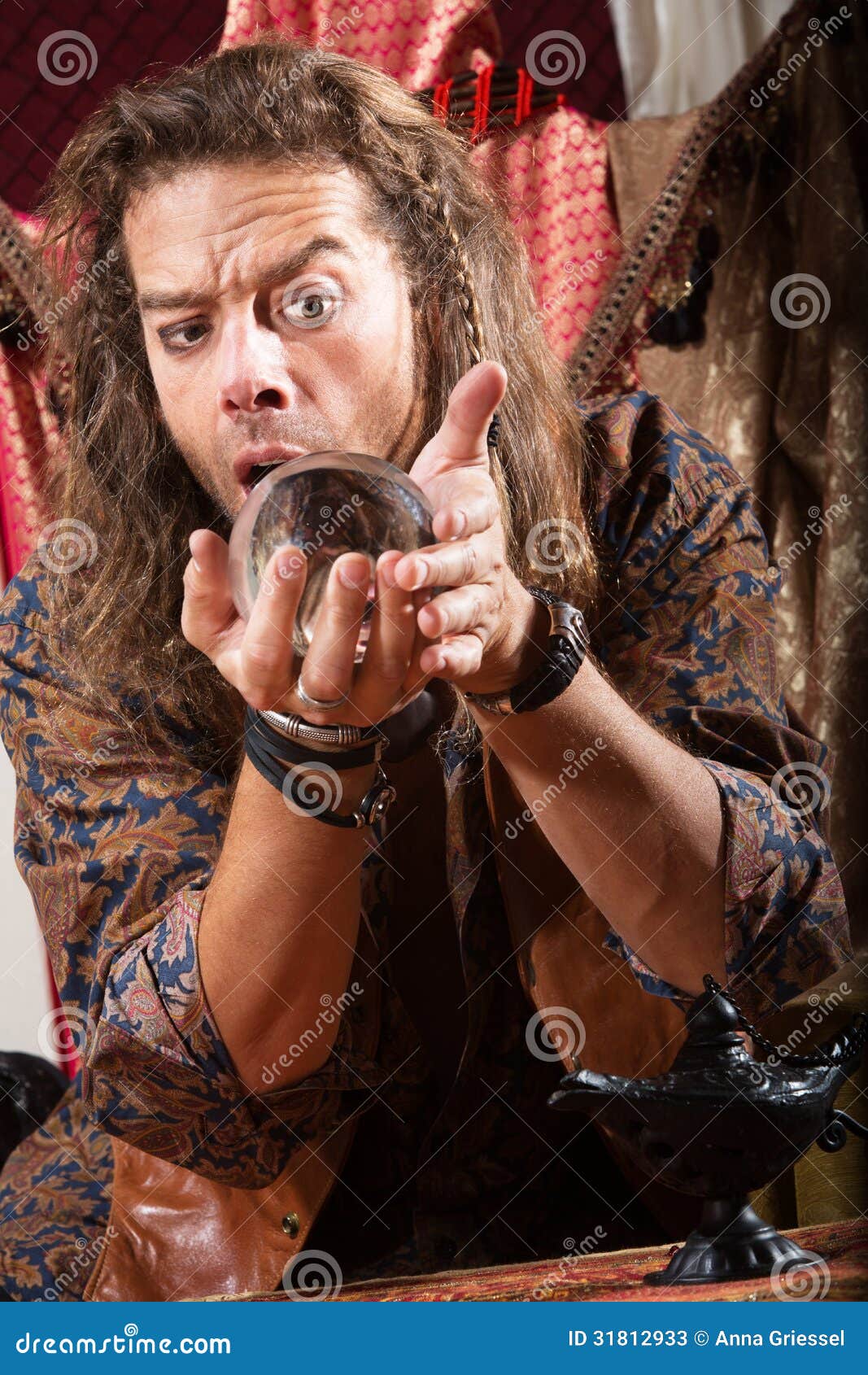 454 Man Holding Crystal Ball Stock Photos - Free & Royalty-Free Stock ...